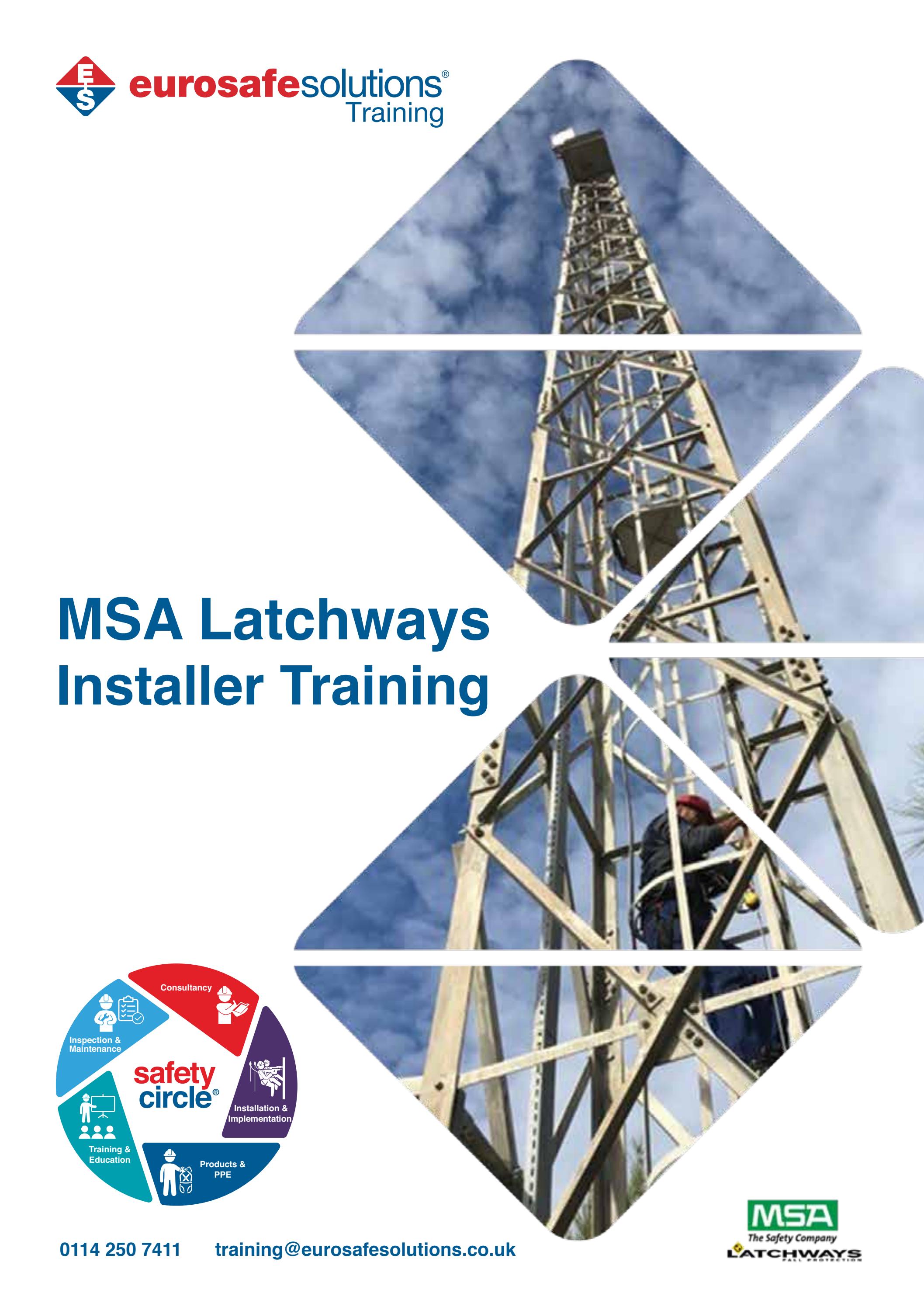MSA Latchways Installer Training by Eurosafe UK - Issuu
