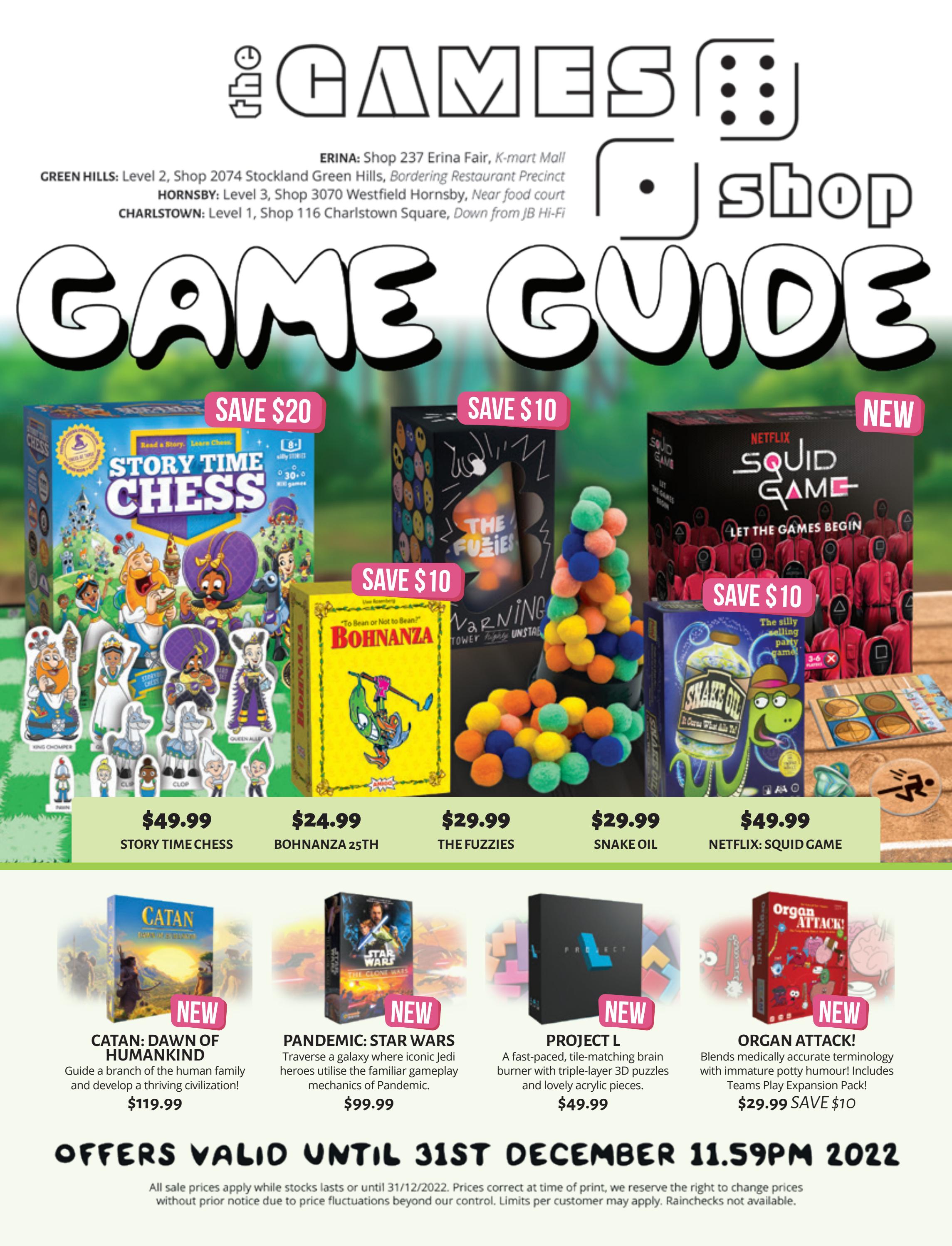 Xmas Catalogue 2022 - The Games Shop by DigiCloud Pty Ltd - Issuu