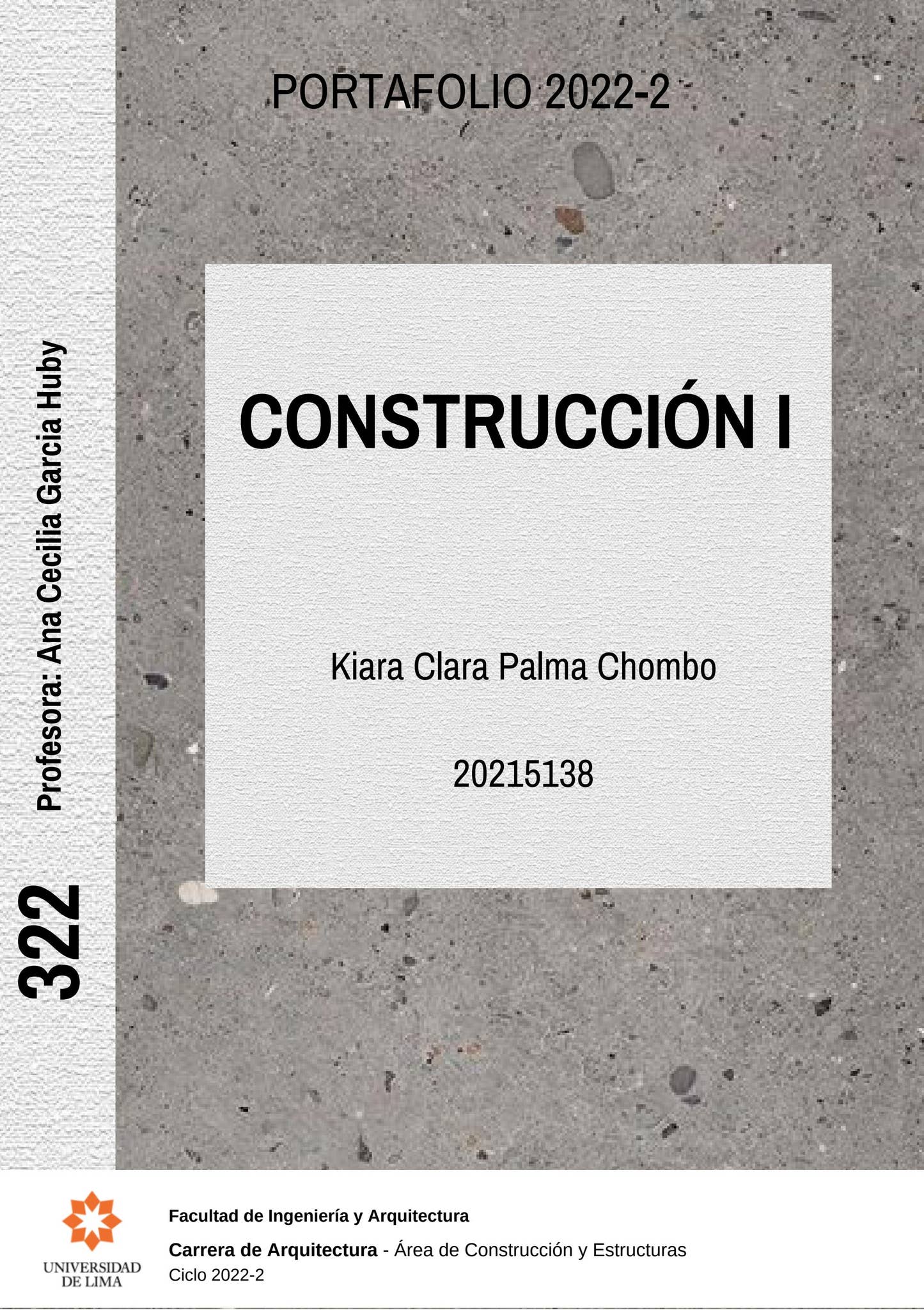PORTAFOLIO CONSTRUCCIÓN I KIARA by Kiara Clara Palma Chombo - Issuu