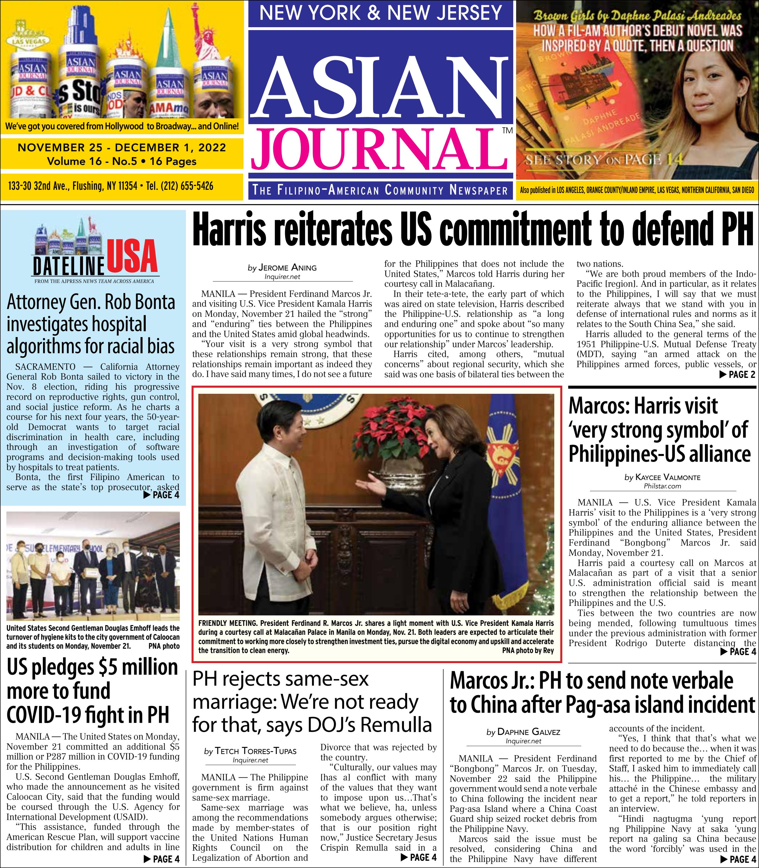 112522 - New York & New Jersey Edition by Asian Journal Community ...