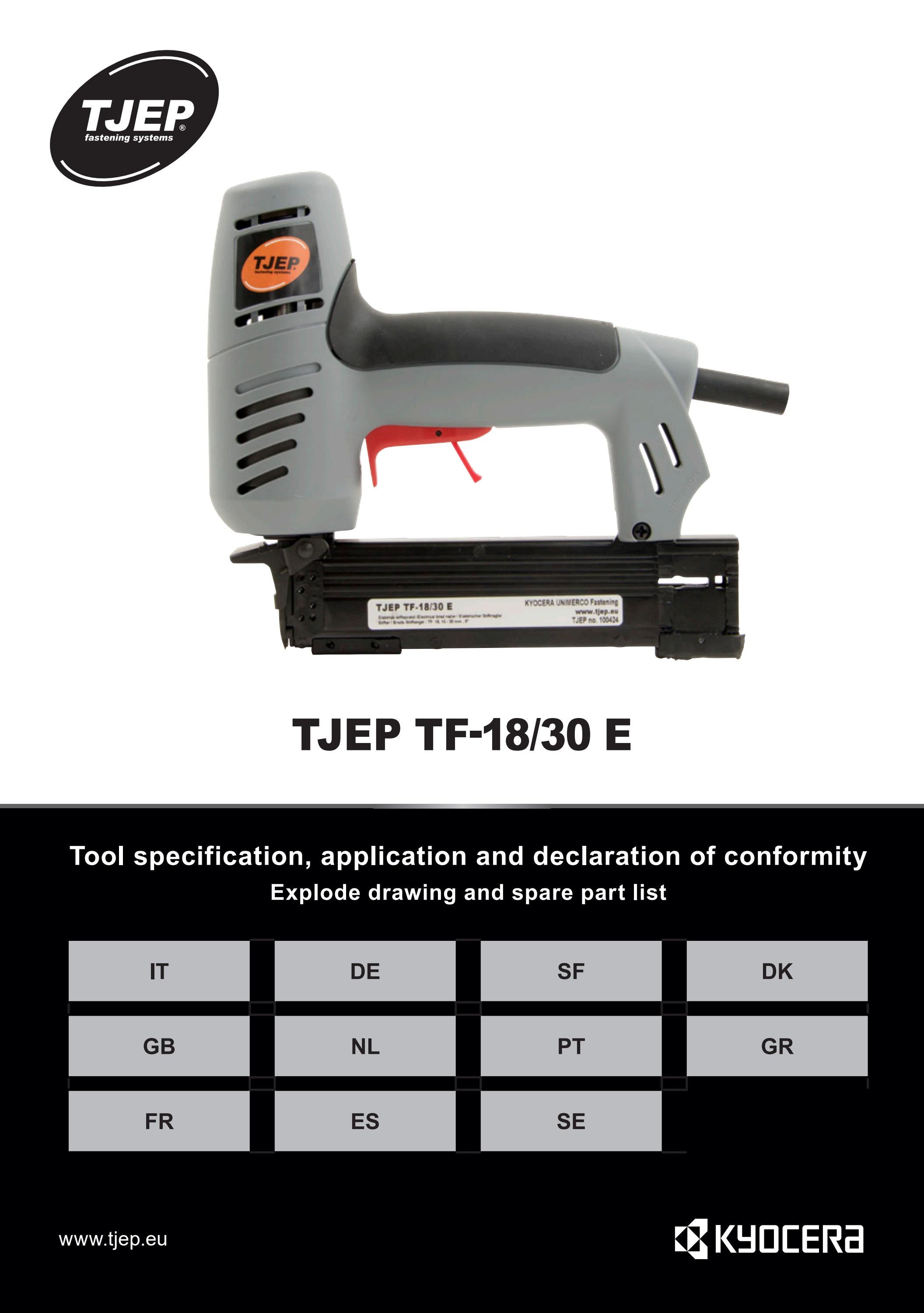 100424 - TJEP TF-18/30 E by TJEP - Issuu