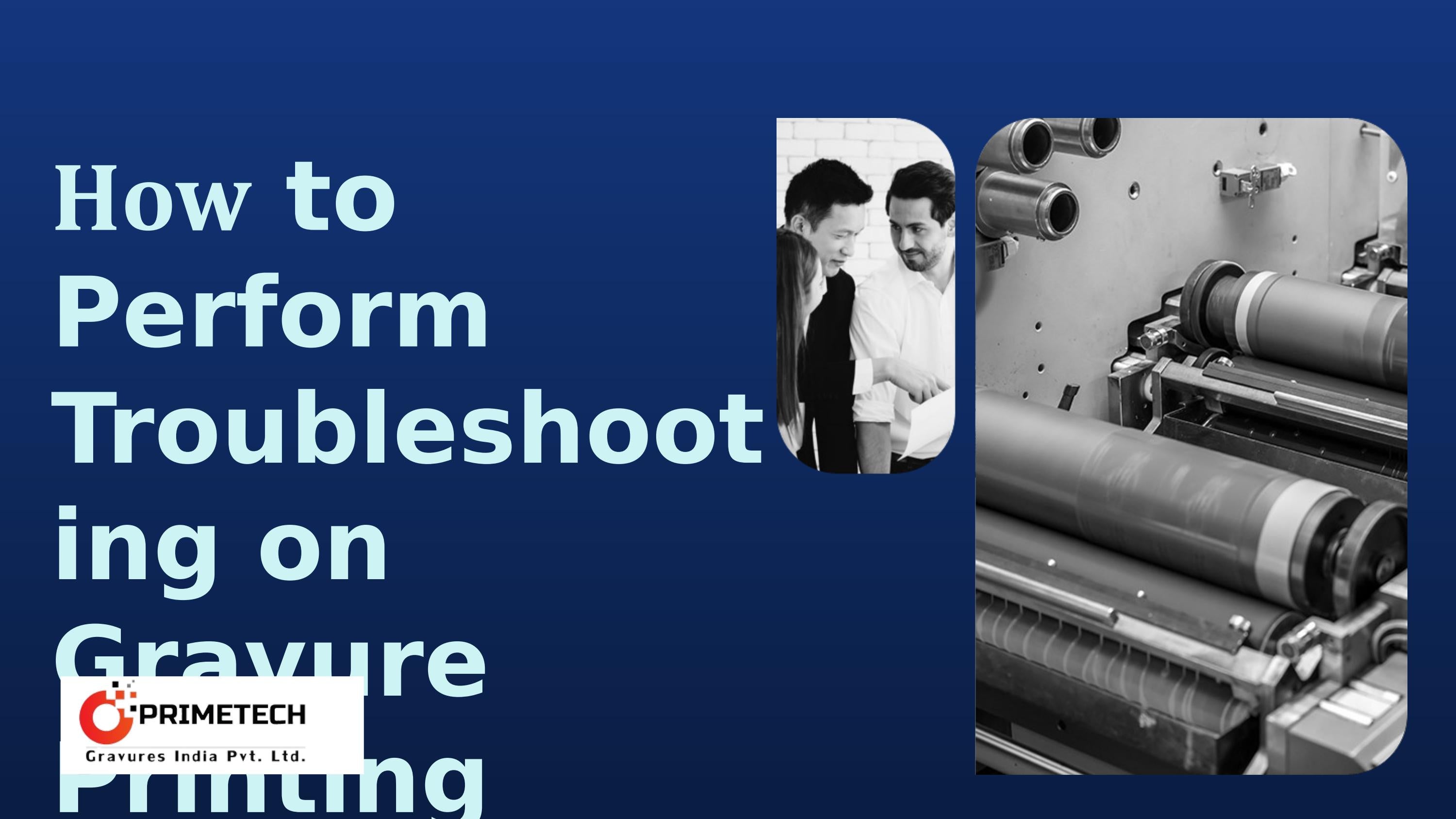 Gravure Printing With Products Used