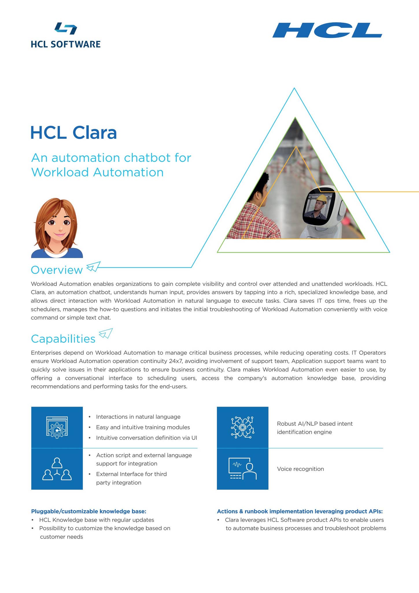 HCL Clara: The Best Automation Chatbot for Workload Automation by ...