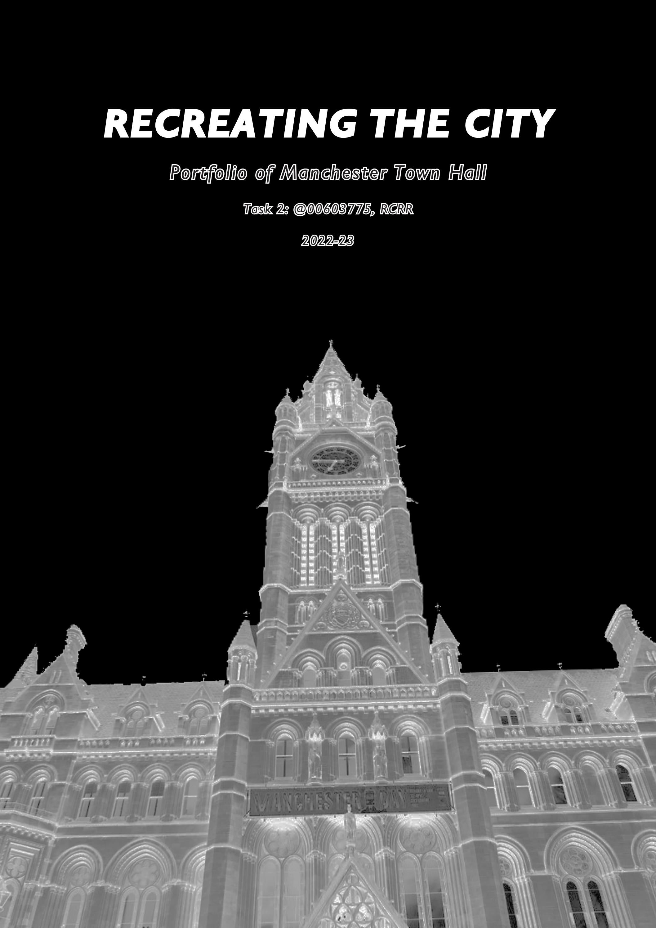 Recreating the City: Manchester Town Hall by Emma2000 - Issuu