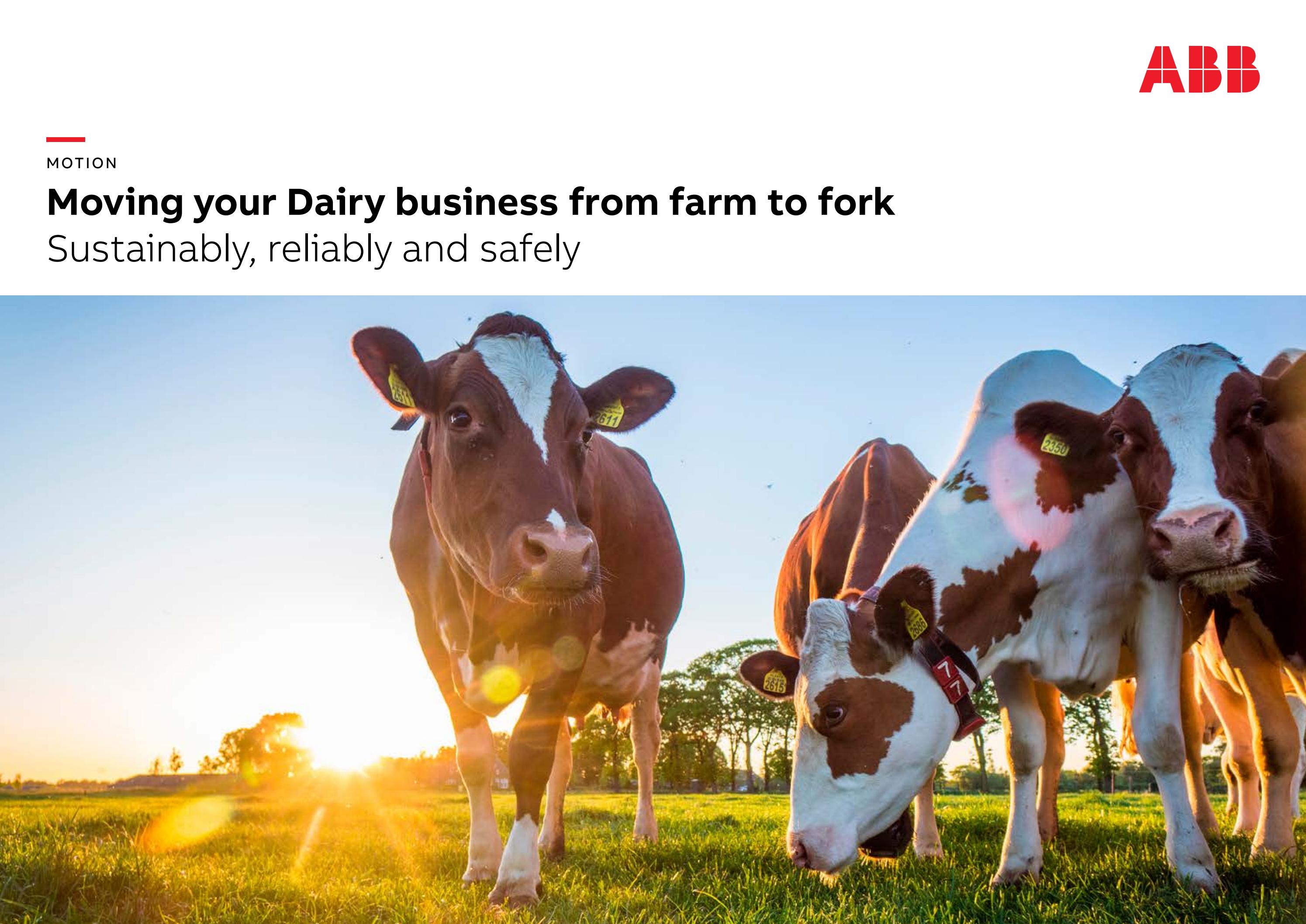 ABB Farm to Fork dairy business solutions guide by ABB Drives - Issuu