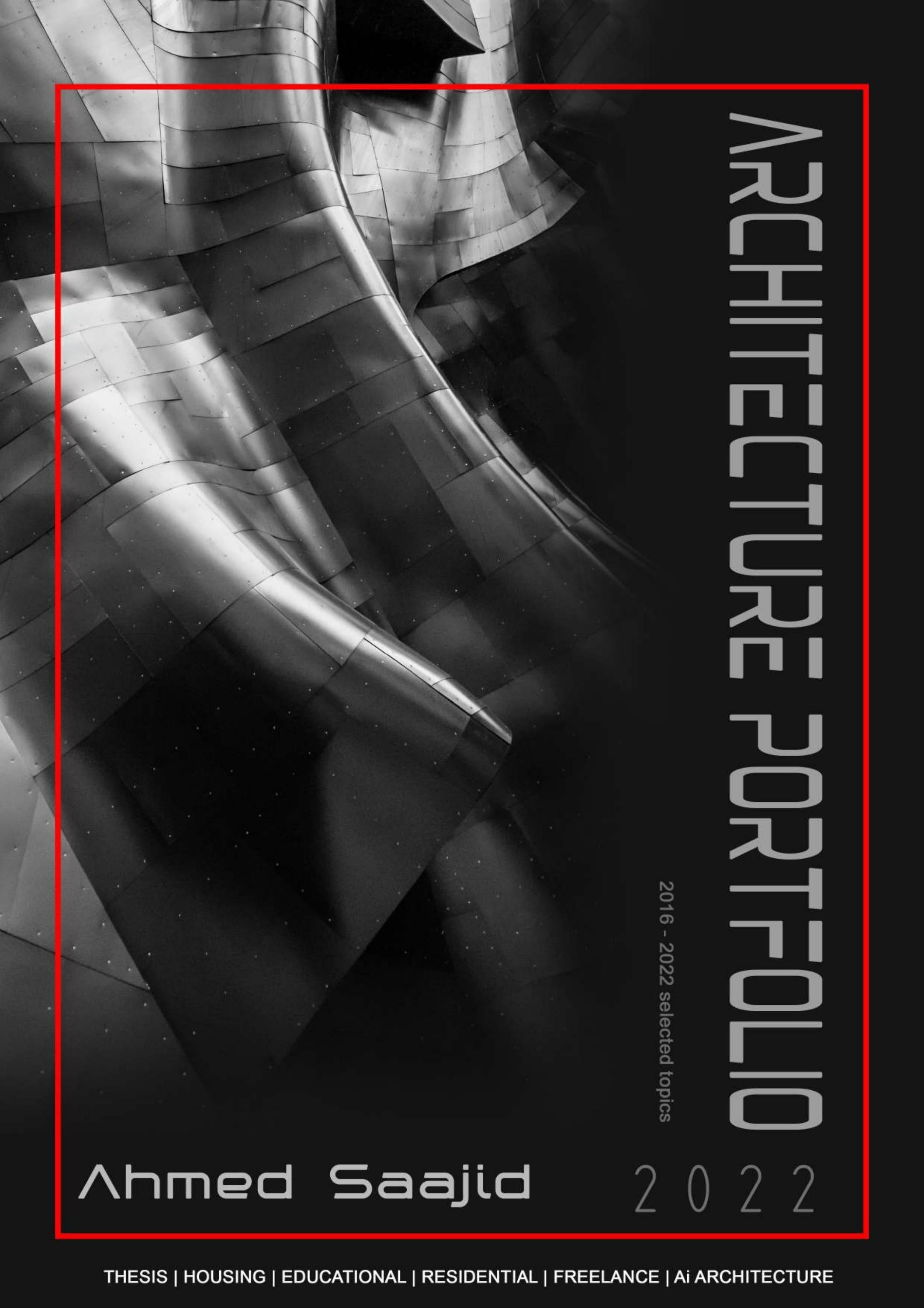 Booklet of Architecture and Ideas by Ahmed Saajid - Issuu