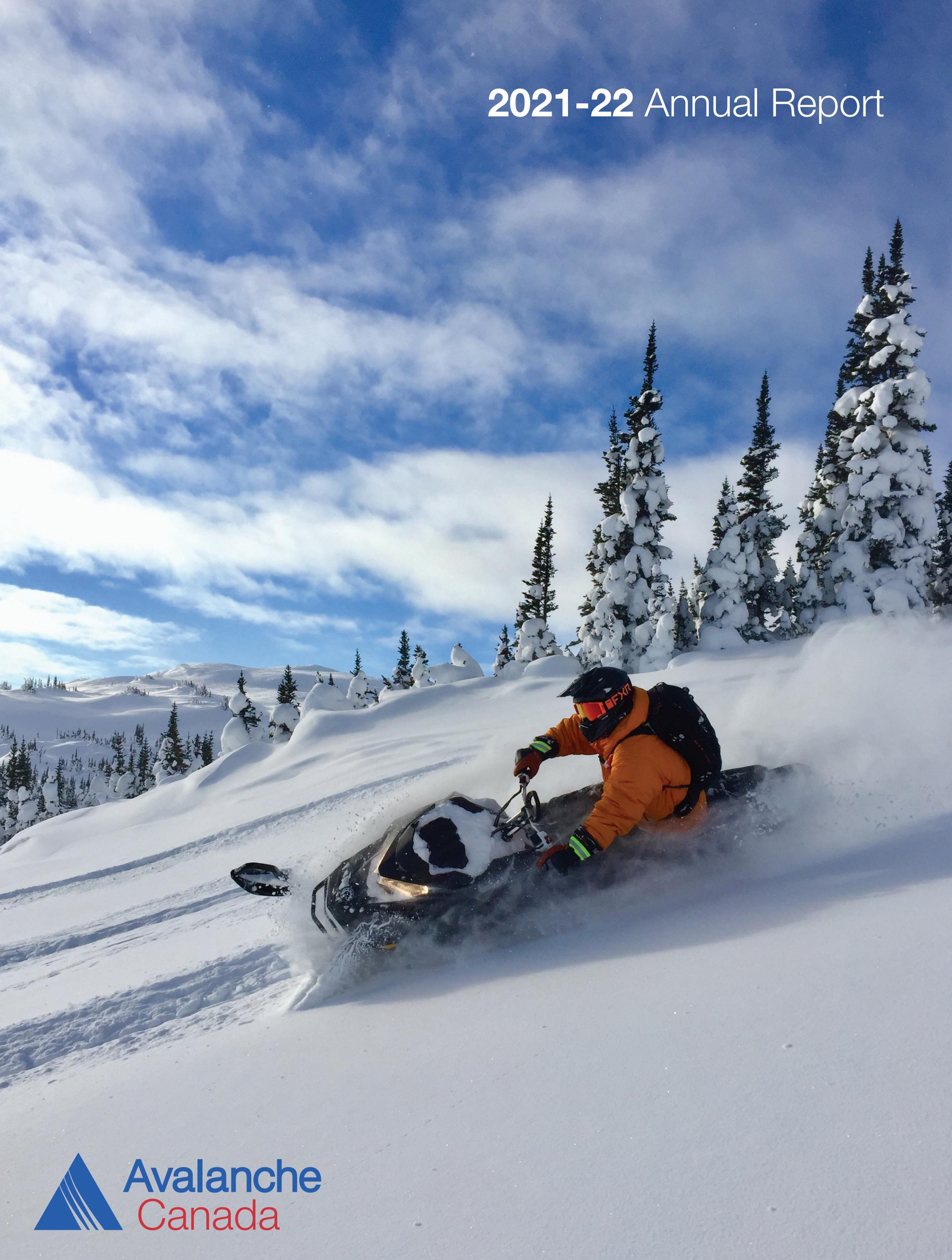 Avalanche Canada 2022 Annual Report by Avalanche Canada - Issuu