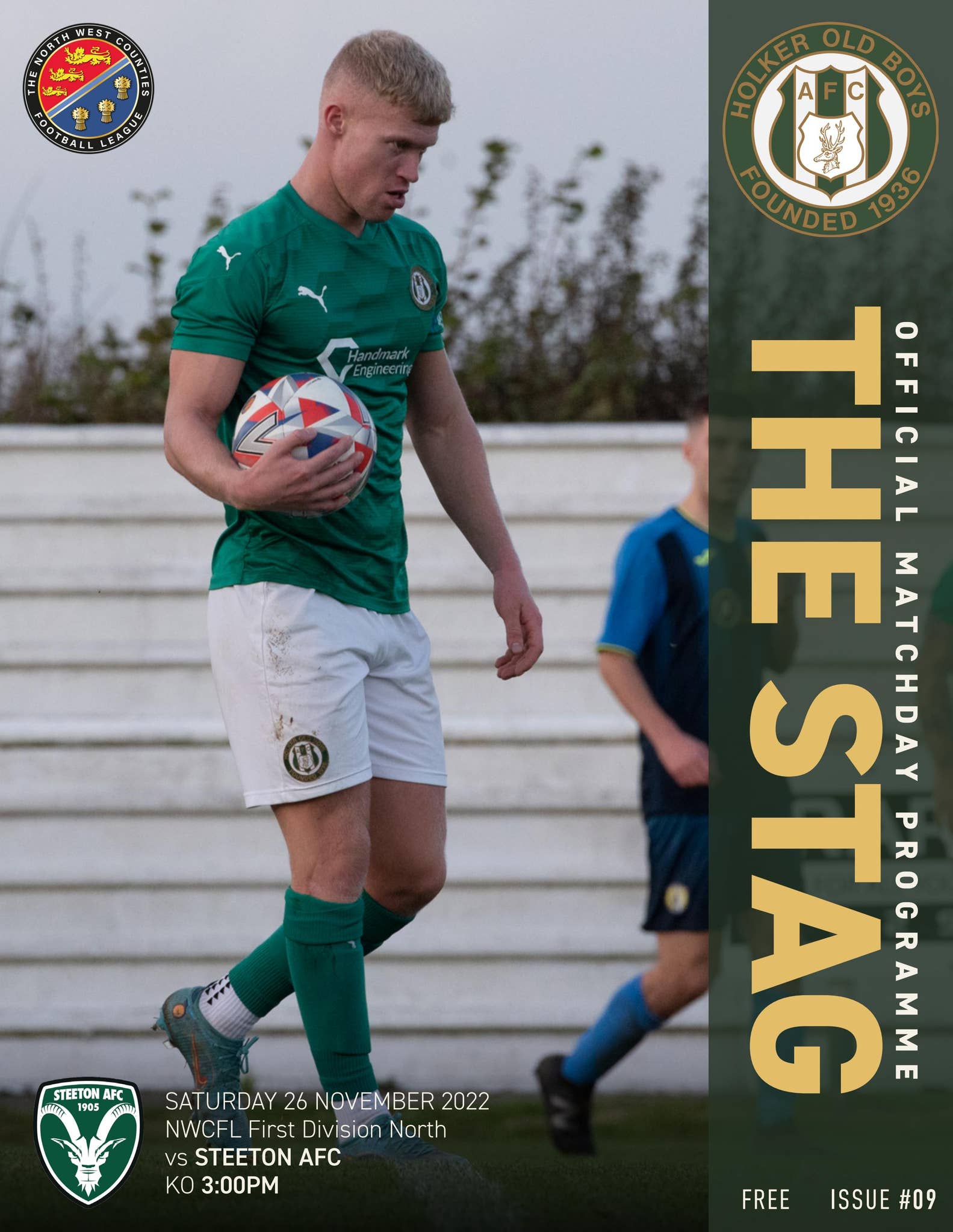 Issue #09 - v Steeton AFC (26/11/2022) by hobafc - Issuu