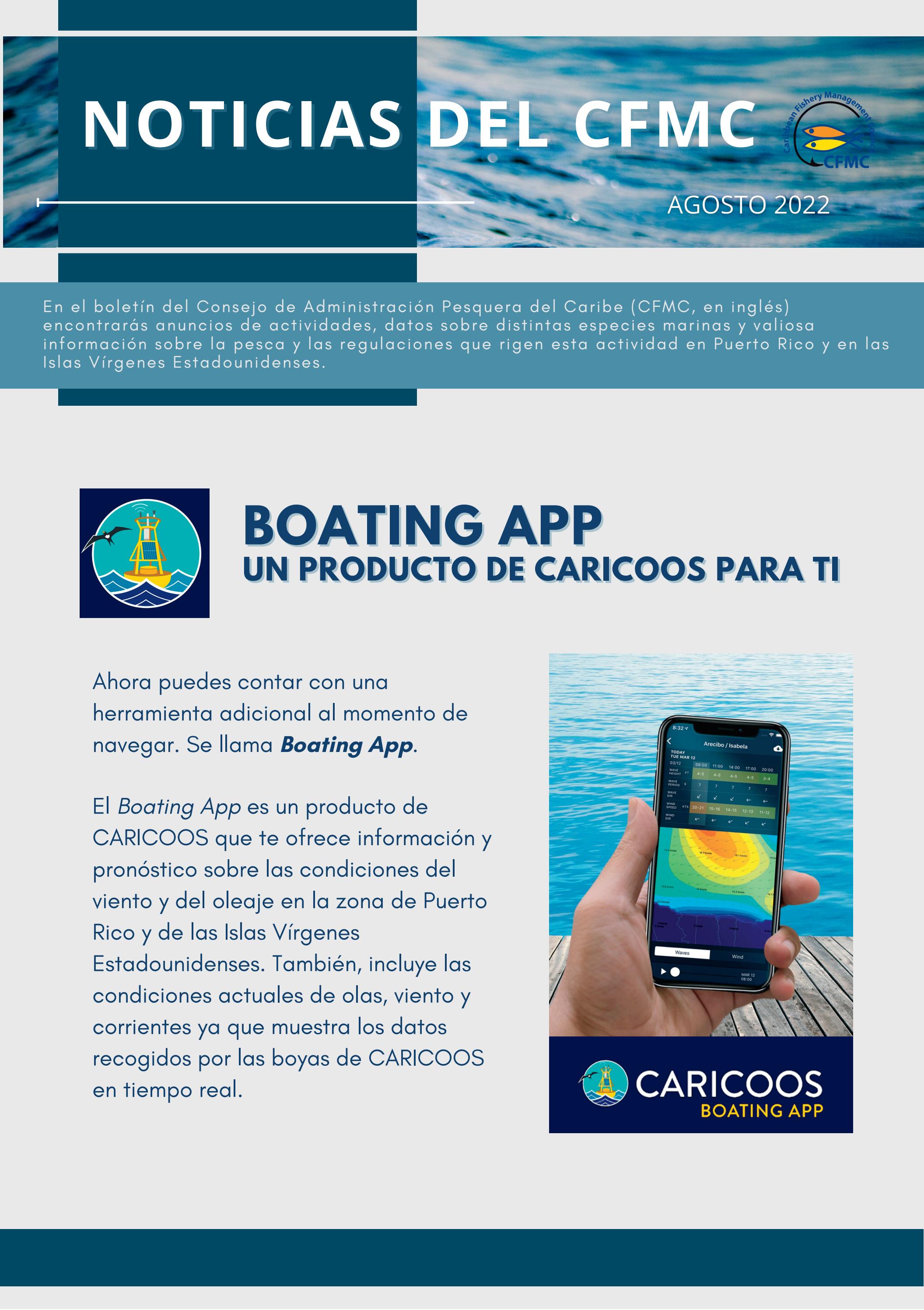 Noticias del CFMC (agosto 2022) by Caribbean Fishery Management Council ...