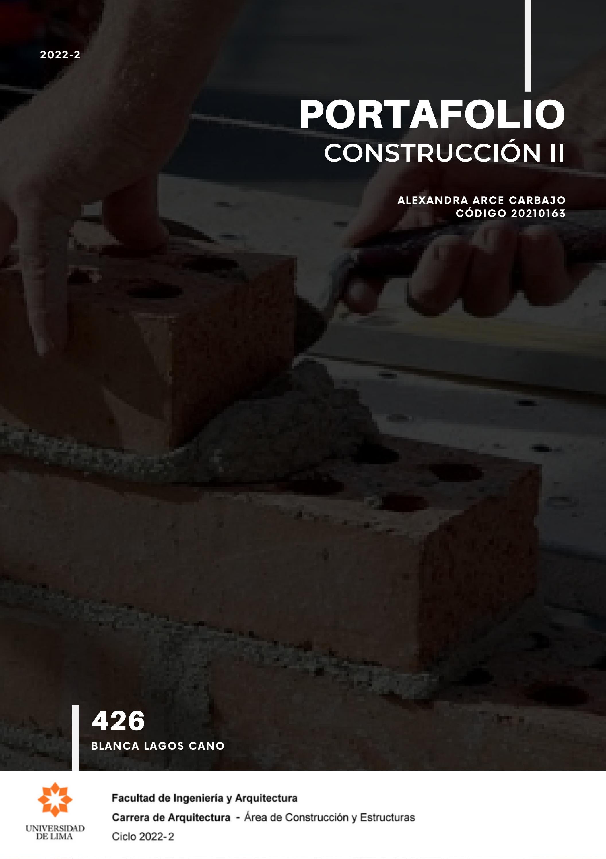 PORTAFOLIO CONSTRUCCION II 2022-2 by rpxlr - Issuu