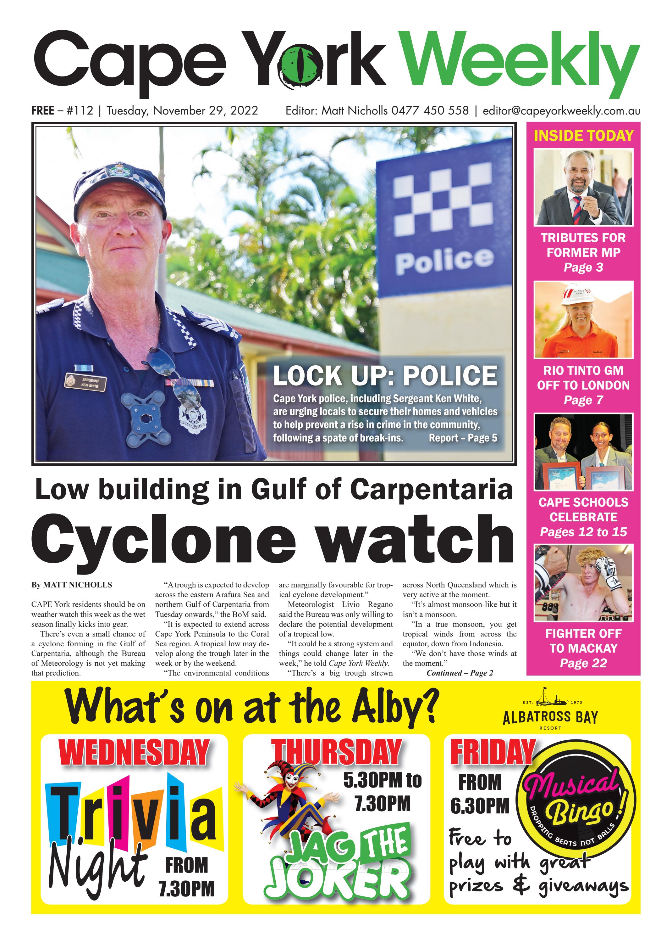Cape York Weekly Edition 112 by Cape York Weekly - Issuu