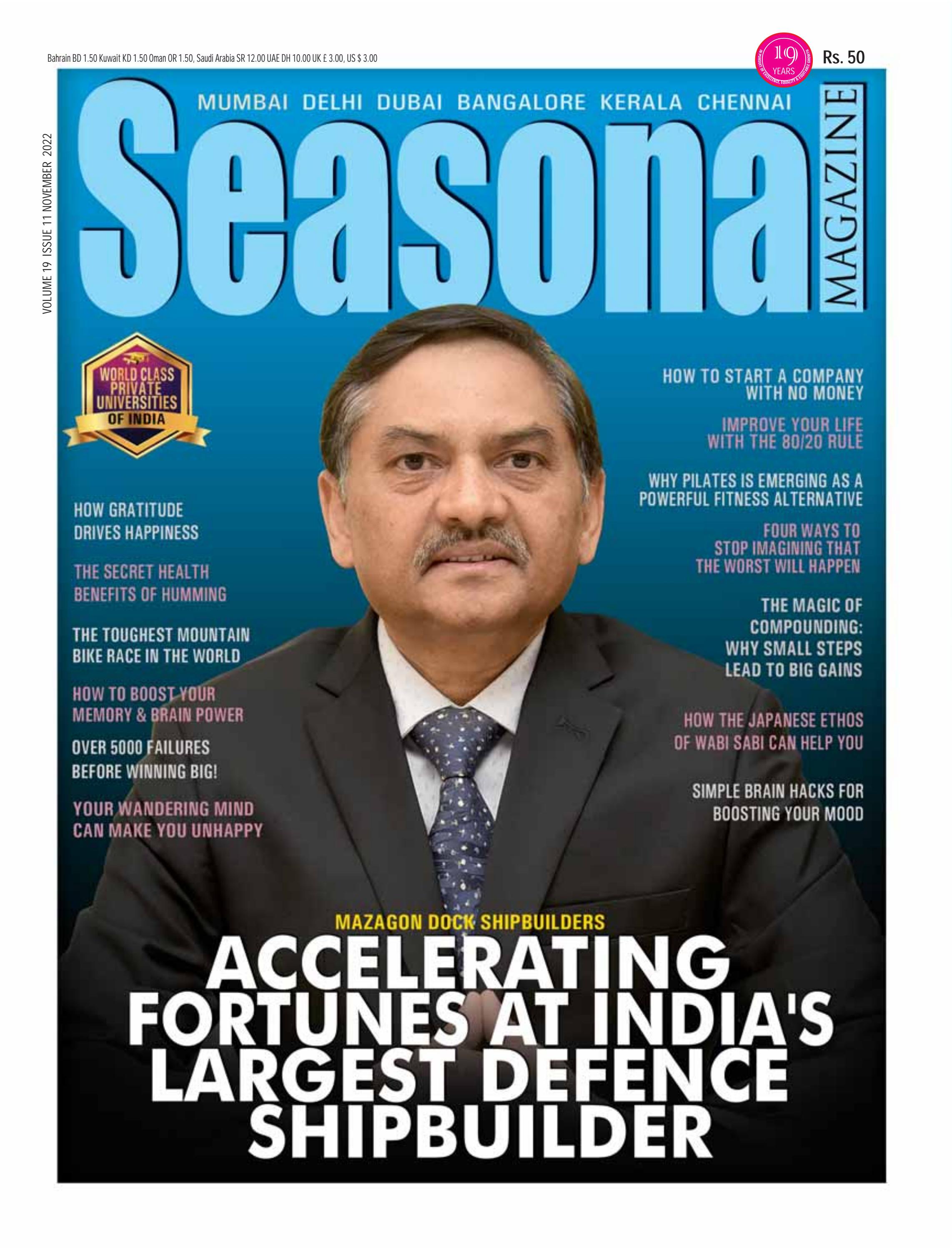 Seasonal Magazine - Mazagon Dock - Cover Story by John Antony - Issuu