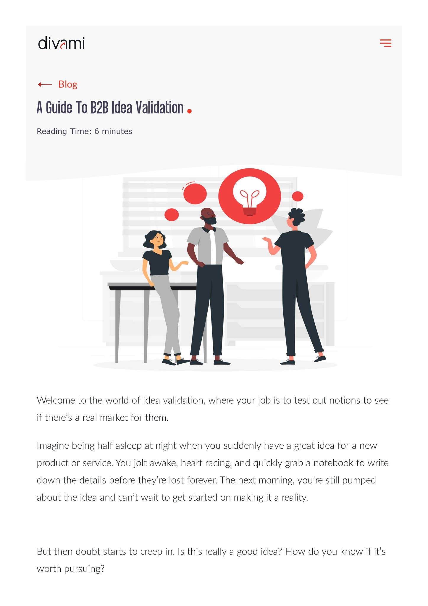 A Guide To B2B Idea Validation by Digital Business Cards - Issuu