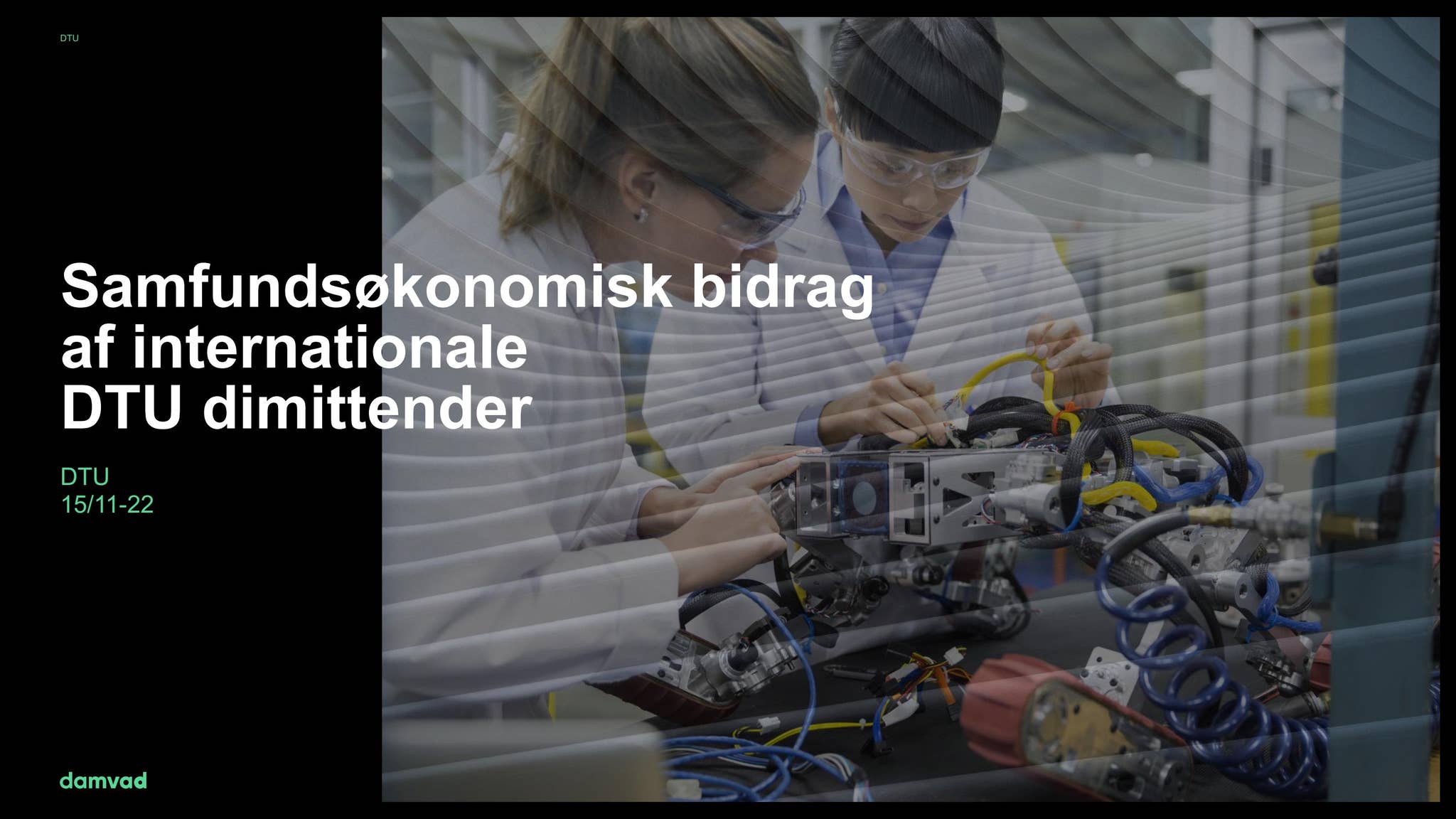 Samfundsøkonomisk bidrag af internationale DTU dimittender by DTUdk - Issuu