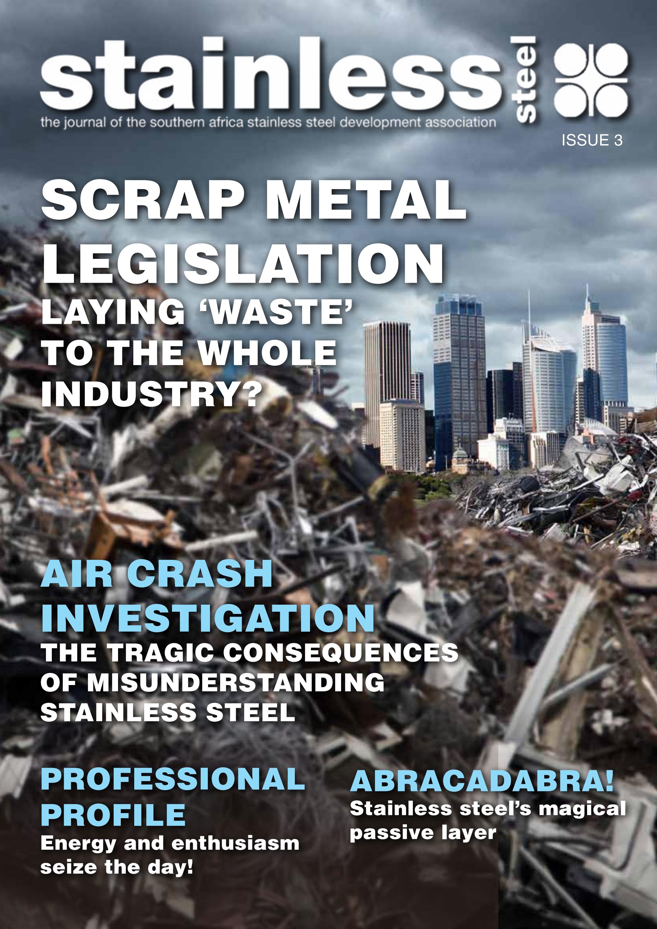 Stainless Steel Magazine - Issue 3 : 2022 by Sassda - Issuu