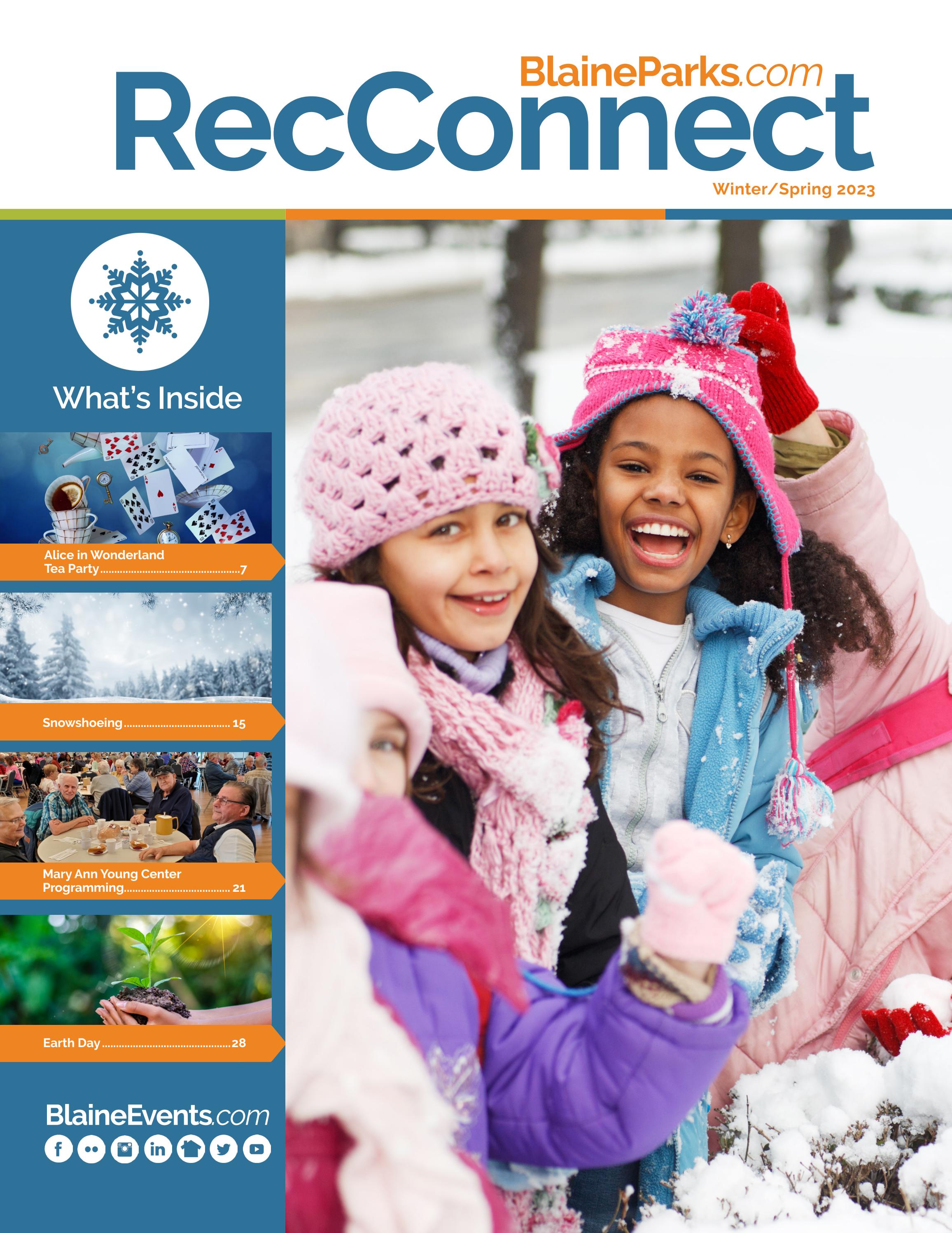 Winter/Spring 2023 RecConnect by City of Blaine - Issuu