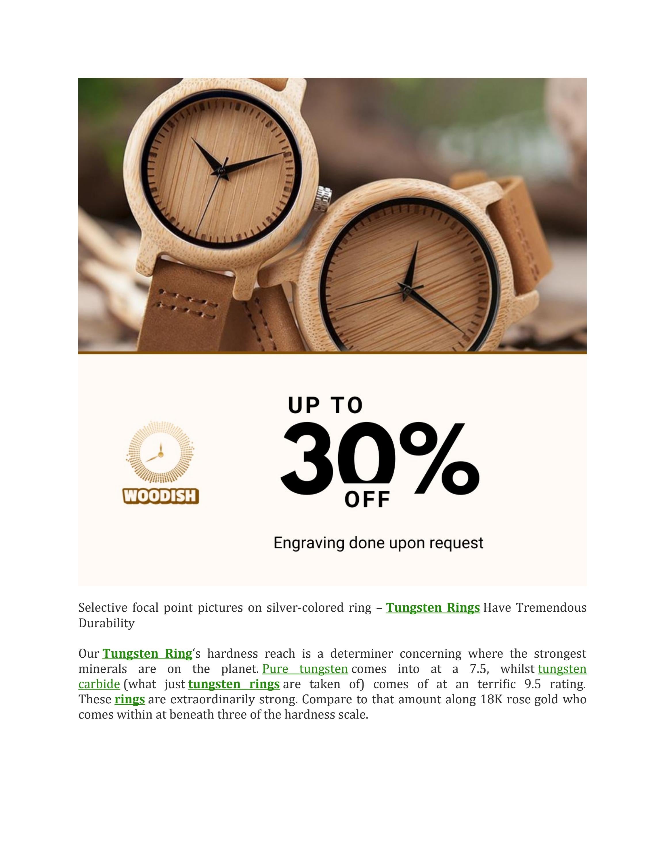 Tungsten Ring is Highly Durable and Scratch Proof 2023 by WoodishSA - Issuu