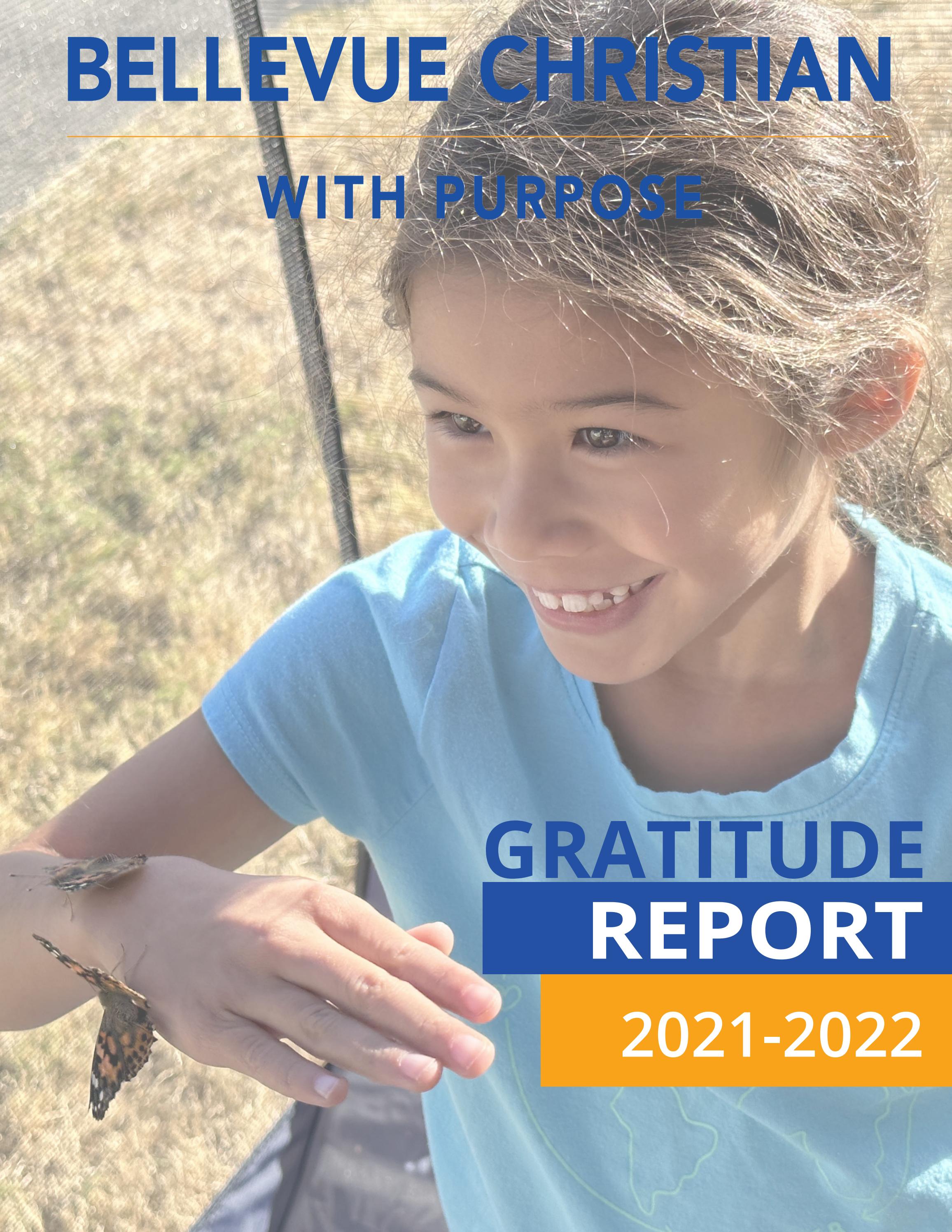Bellevue Christian Gratitude Report 2021-2022 by Bellevue Christian ...