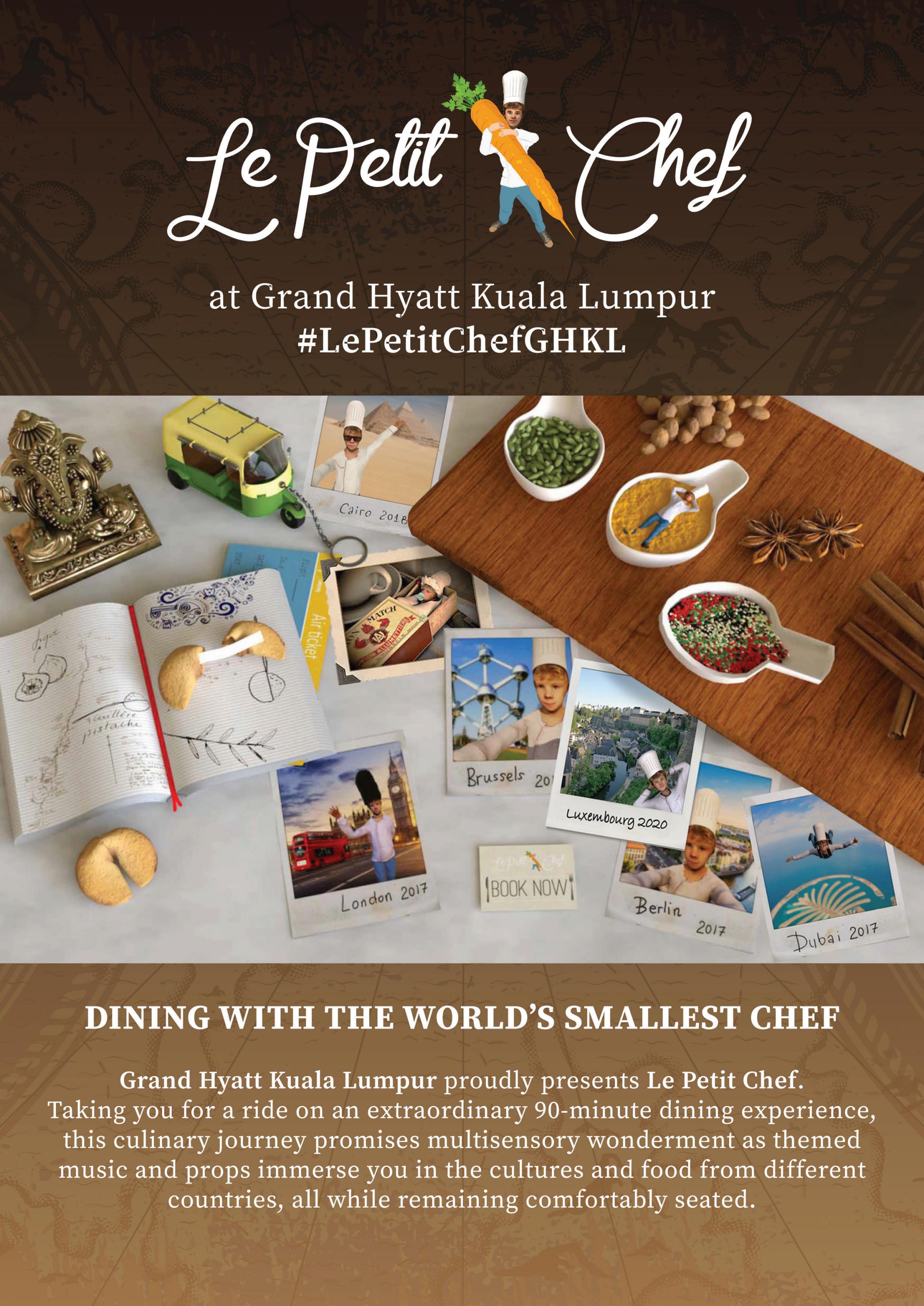 Menu: Le Petit Chef at Grand Hyatt Kuala Lumpur by Grand Hyatt Kuala ...