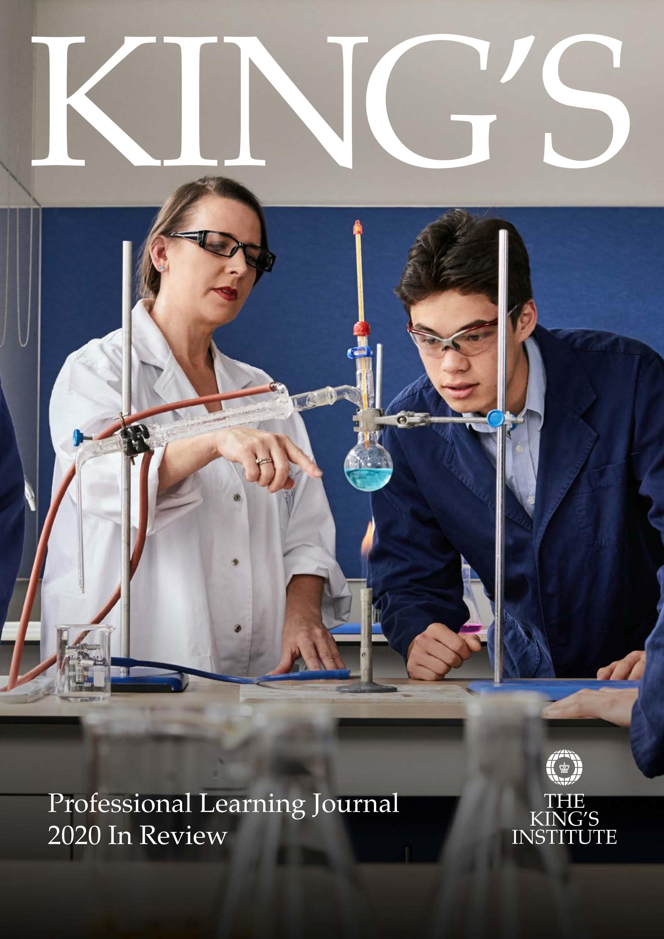 Professional Learning Journal | 2020 In Review by thekingsschool_official - Issuu