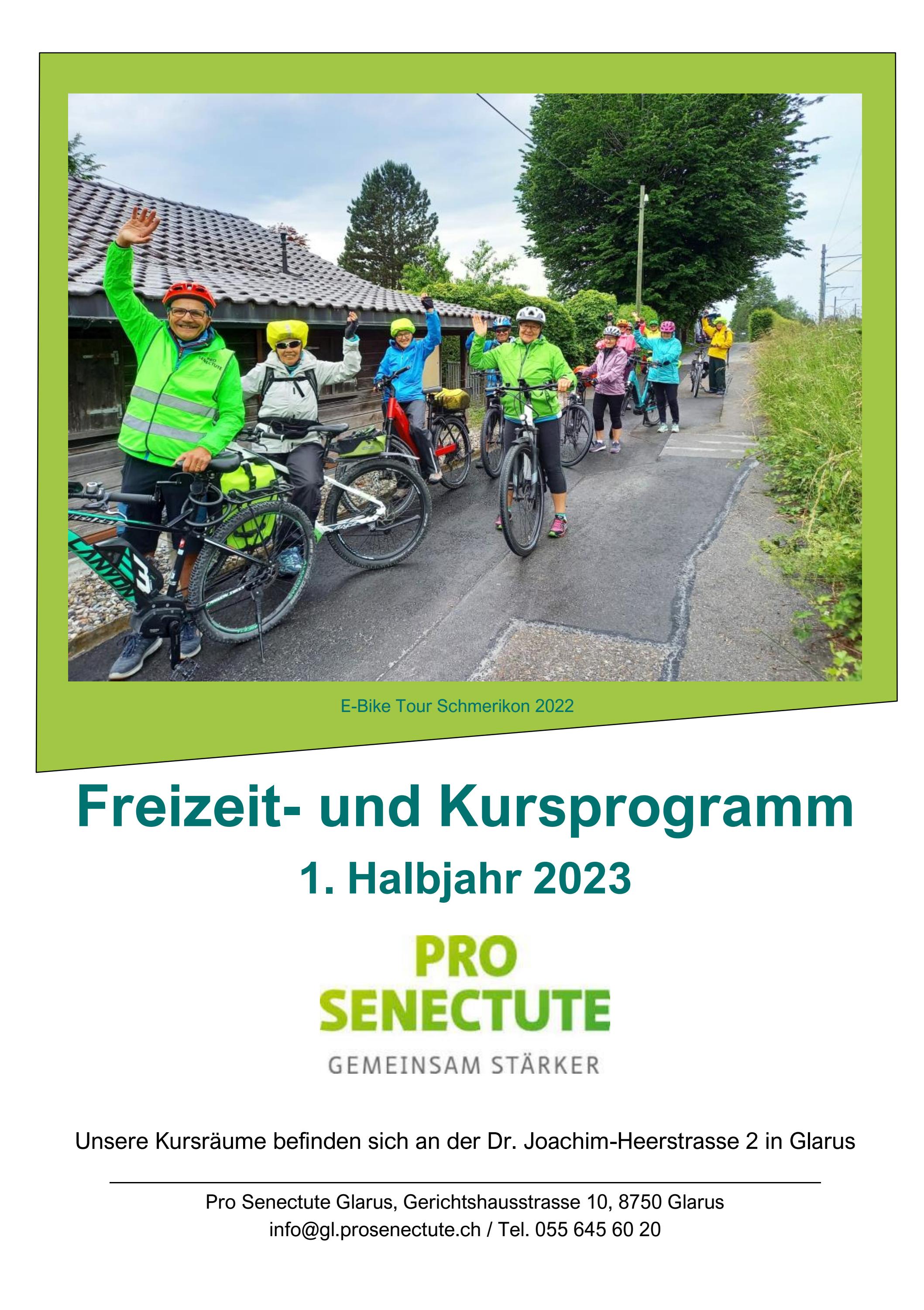 Freizeit- und Kursprogramm 1. Halbjahr 2023 by Pro Senectute - Issuu