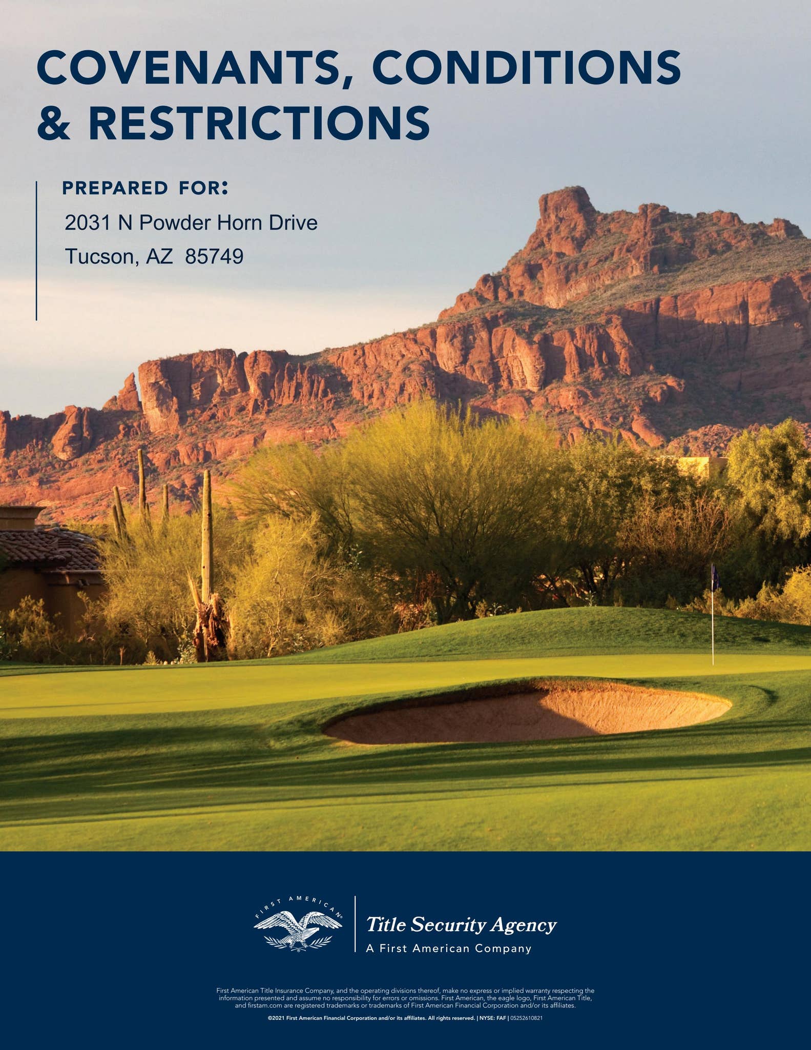 Digital CCRS 2031 N Powder Horn Drive by FirstAmAZ - Issuu