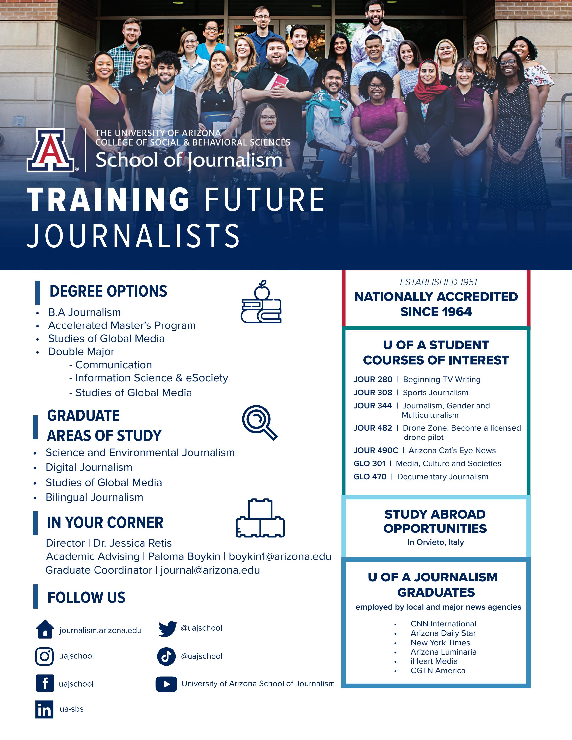 University of Arizona Journalism Handouts 2022 by UA College of Social ...