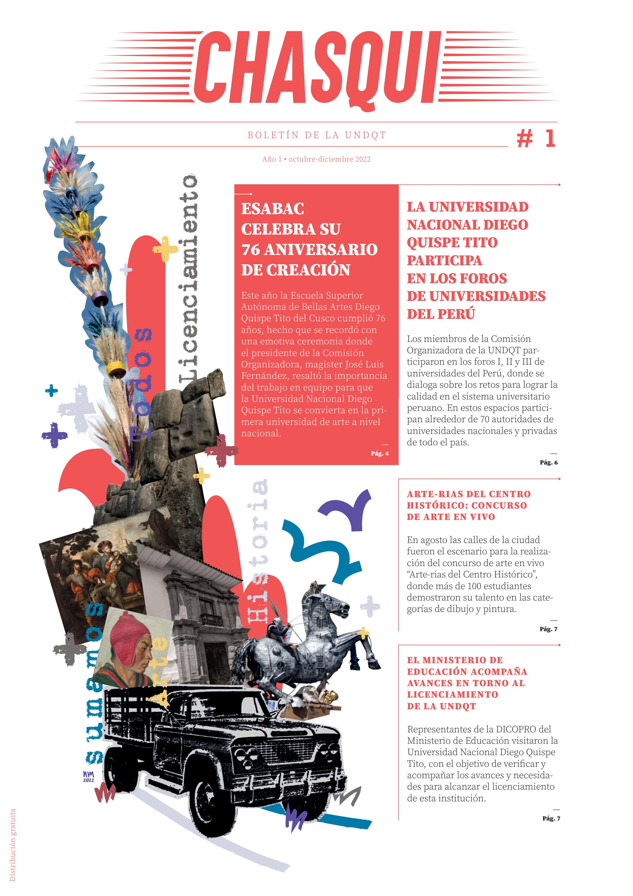 Boletín Chasqui by catalogosundqt - Issuu