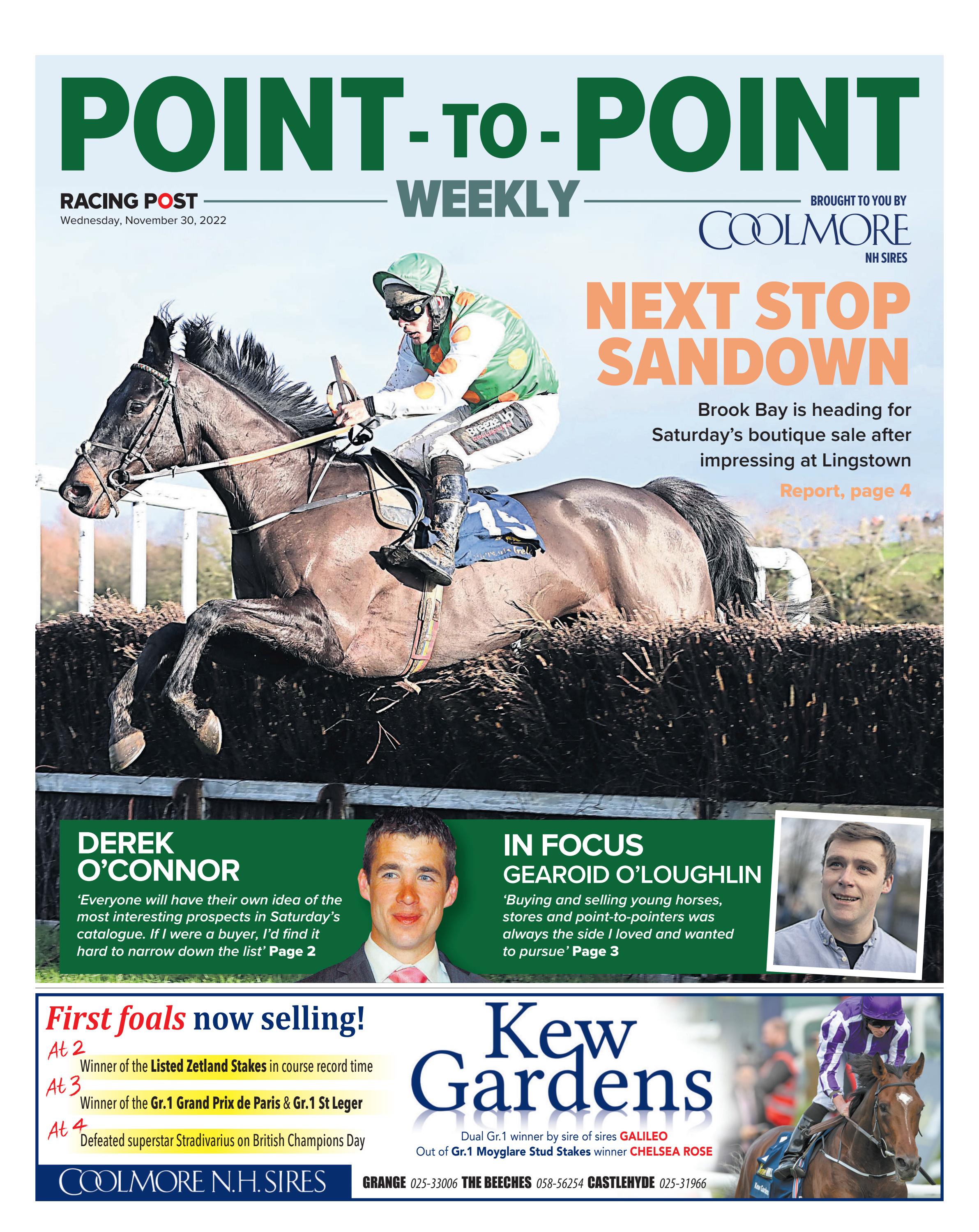 Point-to-Point Weekly November 30 2022 by RACING POST BLOODSTOCK - Issuu