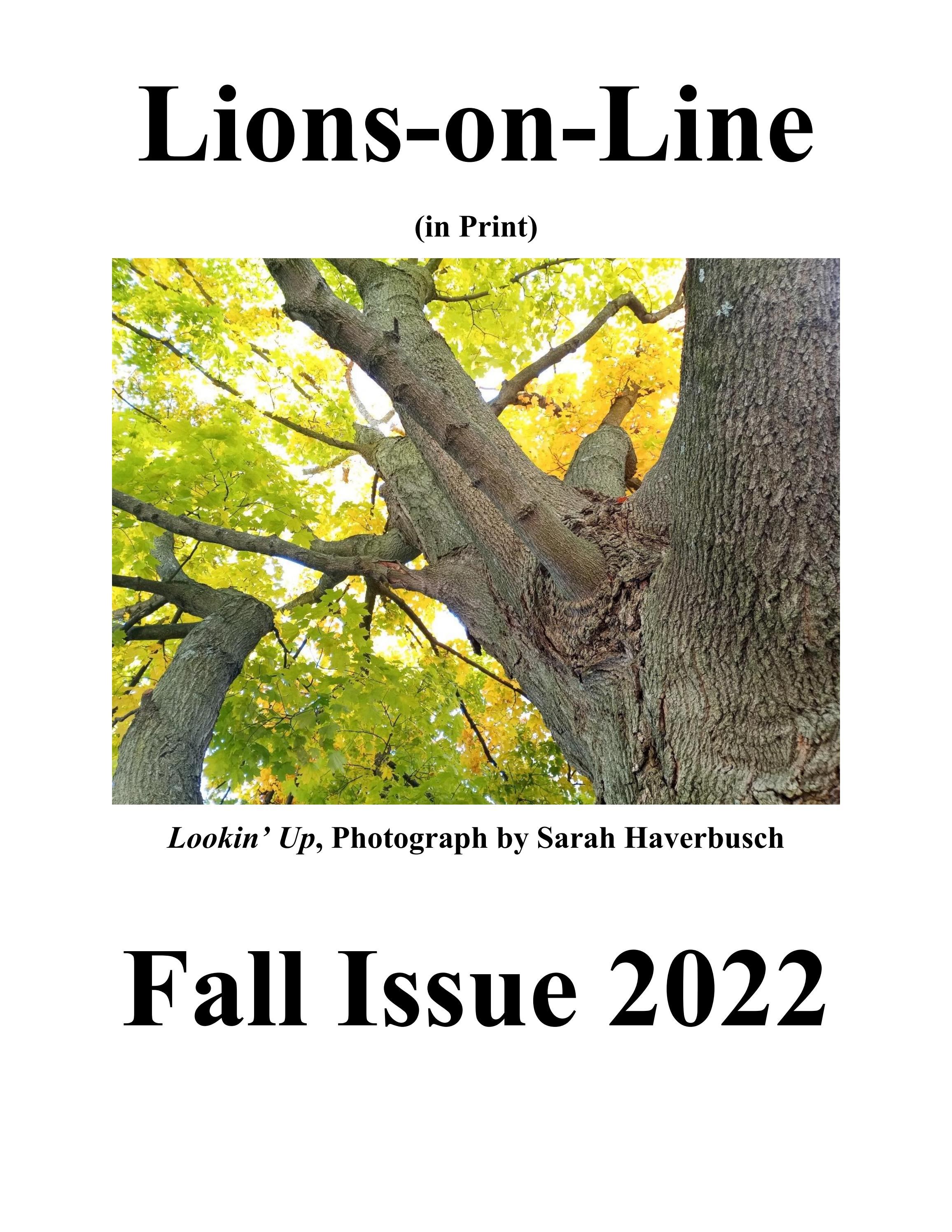 Lions-on-Line Fall Issue 2022 by Lions-on-Line - Issuu