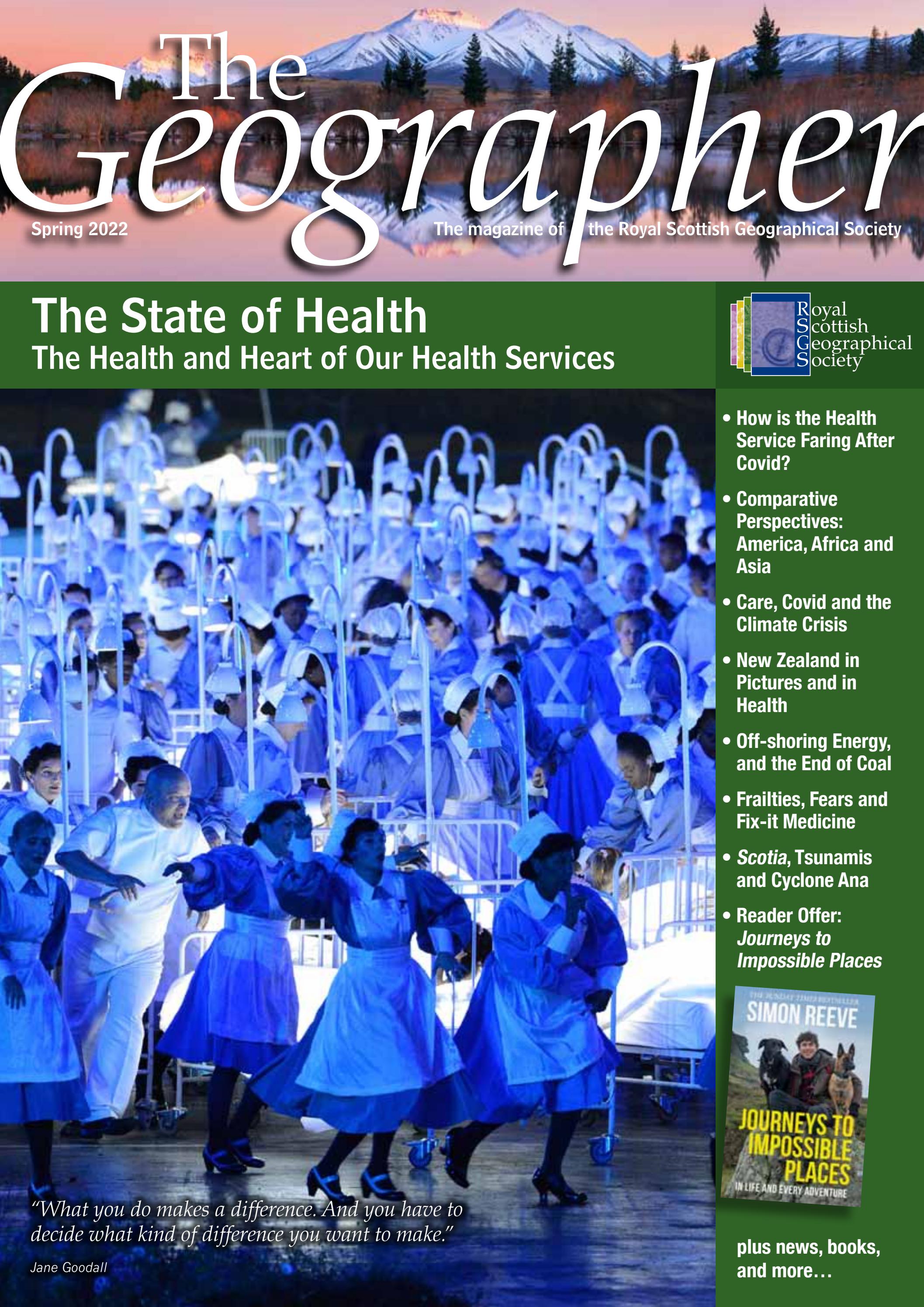 The Geographer: The State of Health (spring 2022) by Royal Scottish ...