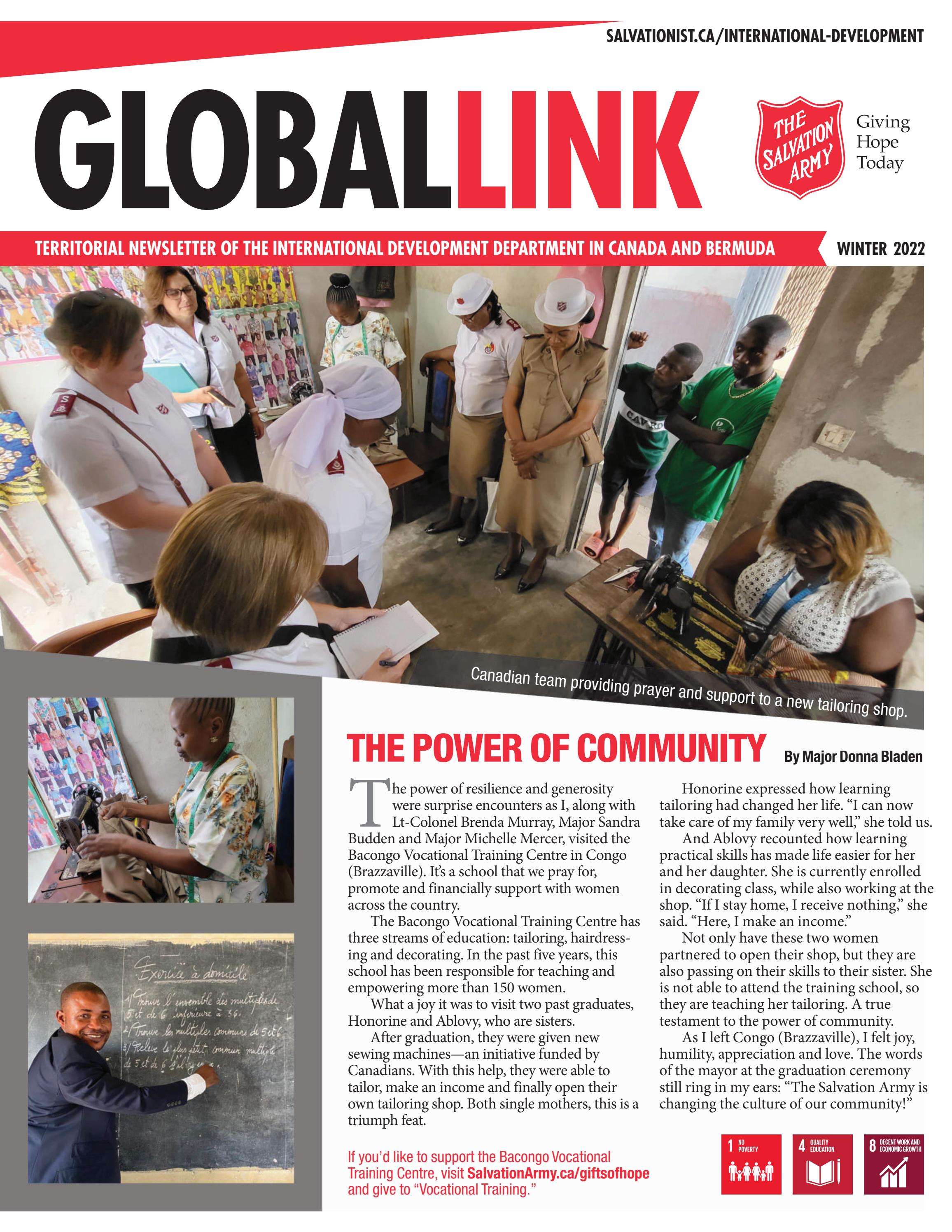 Global Link Winter 2022/2023 by The Salvation Army International ...
