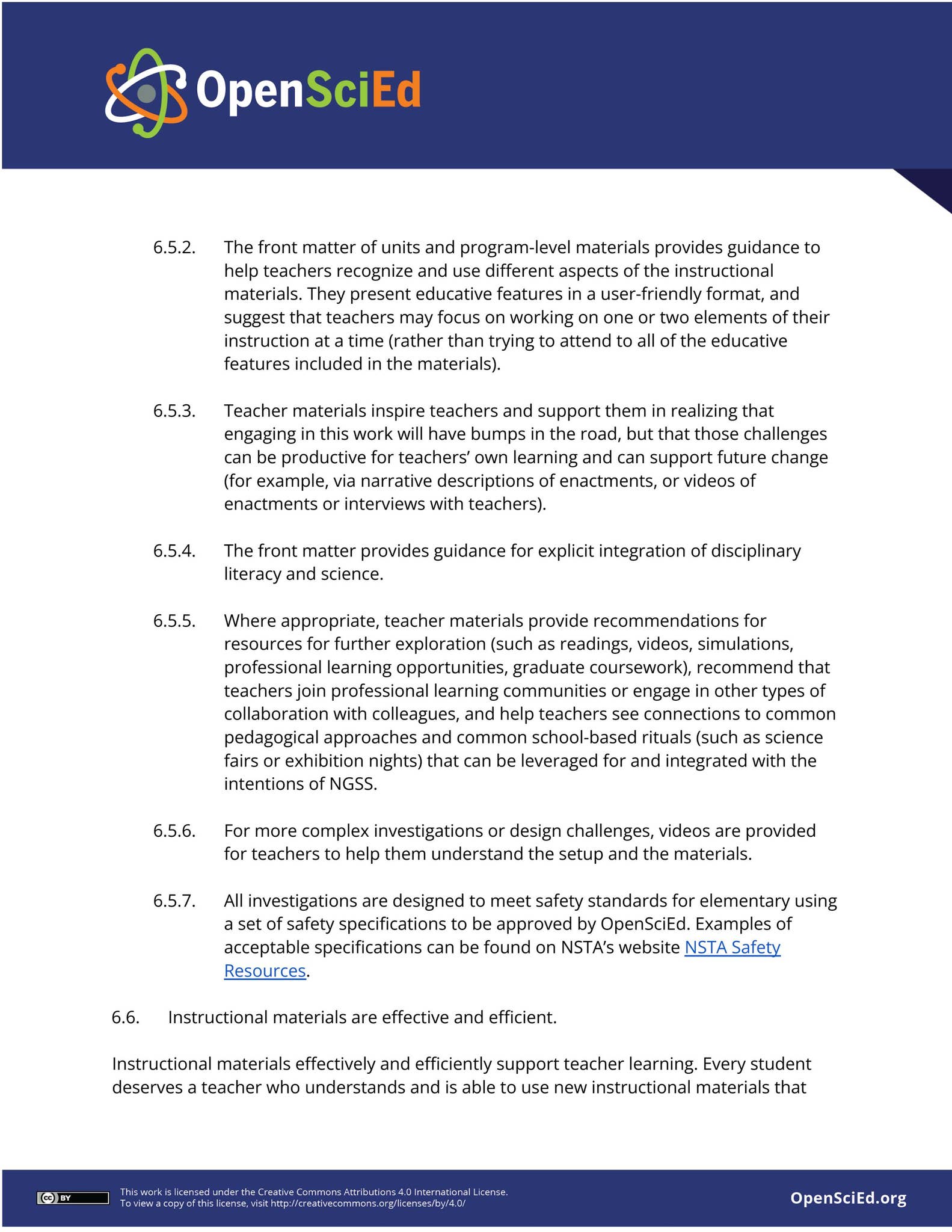 OpenSciEd Elementary School Design Specifications by openscied - Issuu