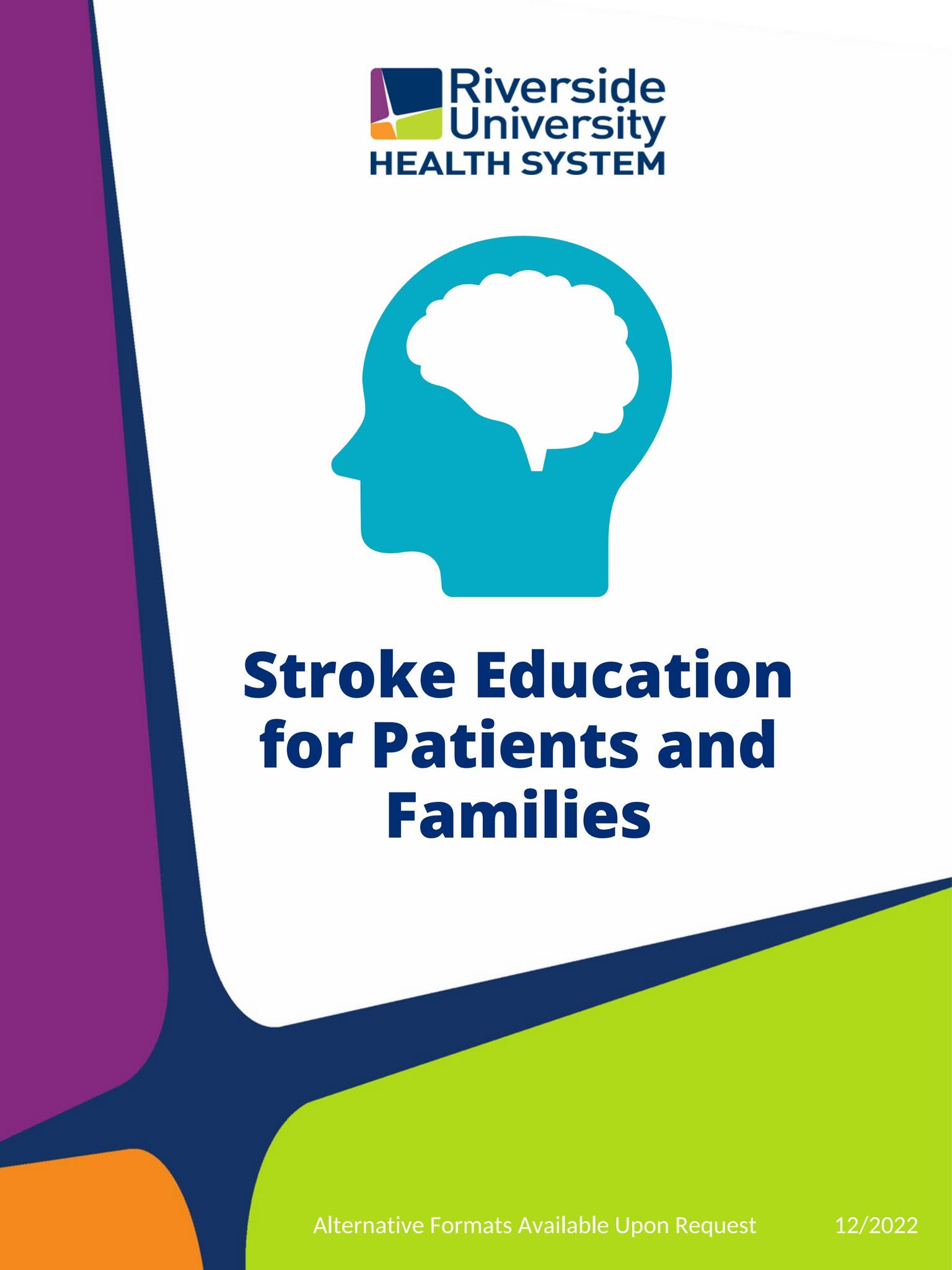 RUHS Stroke Education for Patients and Families by Riverside University ...