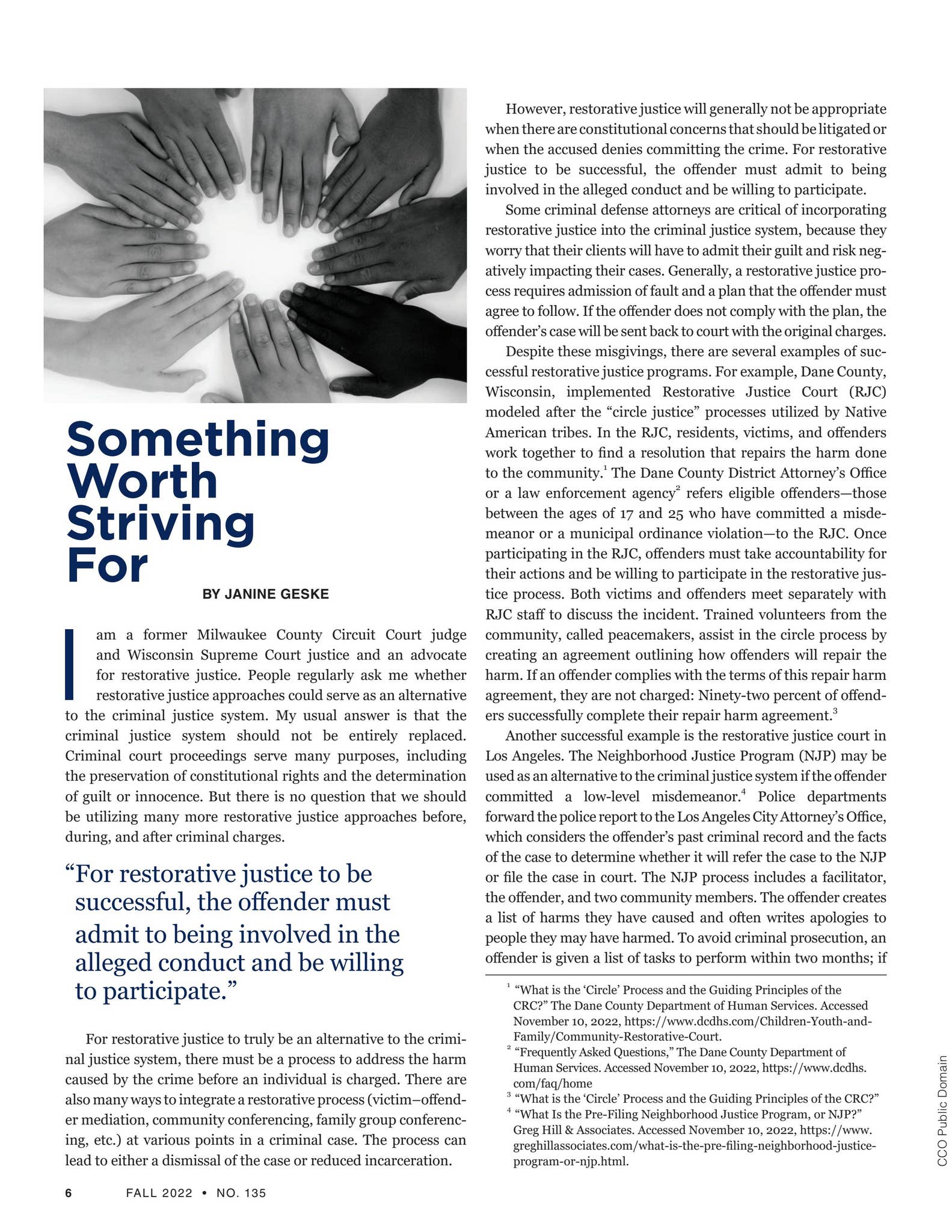 Something Worth Striving For, by Janine Geske by Intercommunity Peace ...