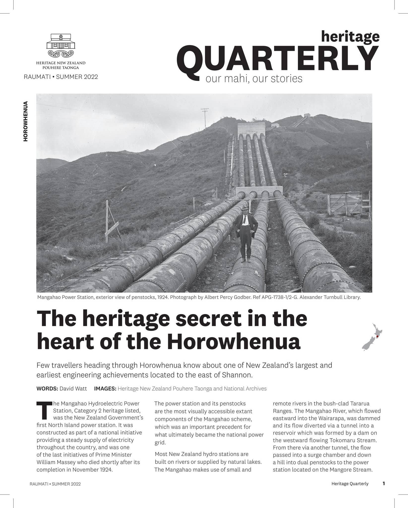 Heritage Quarterly, Raumati Summer 2022 by heritagenz - Issuu
