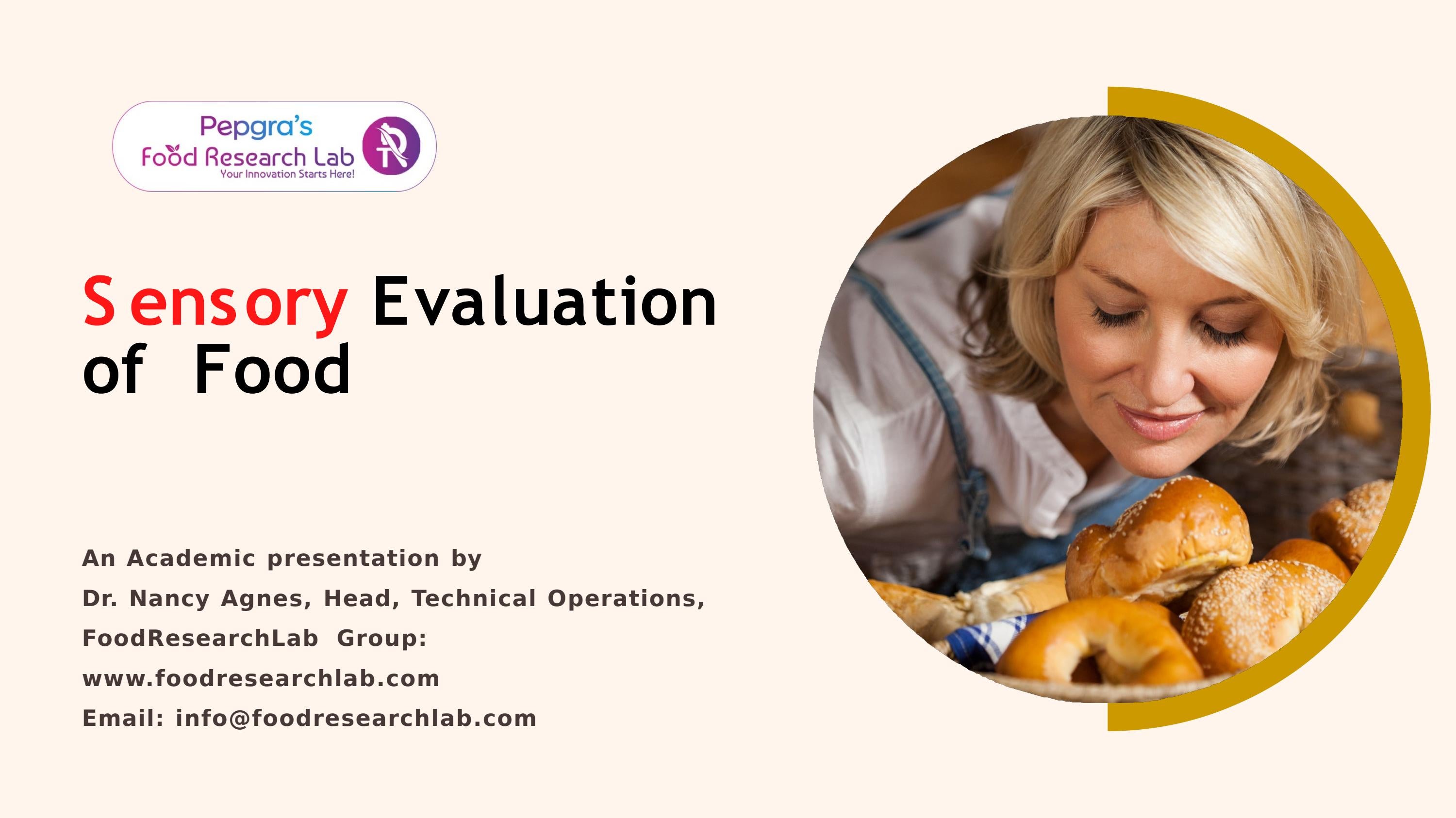 Food Sensory Testing - FoodResearchLab by foodresearchlab - Issuu