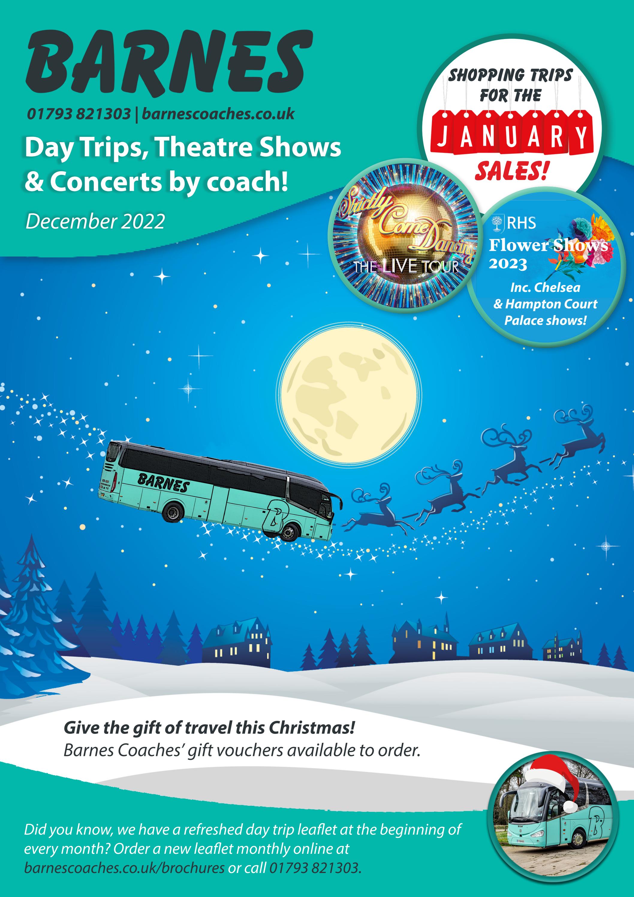 Barnes Coaches Day Trip Brochure - December 2022 Issue by Barnes ...