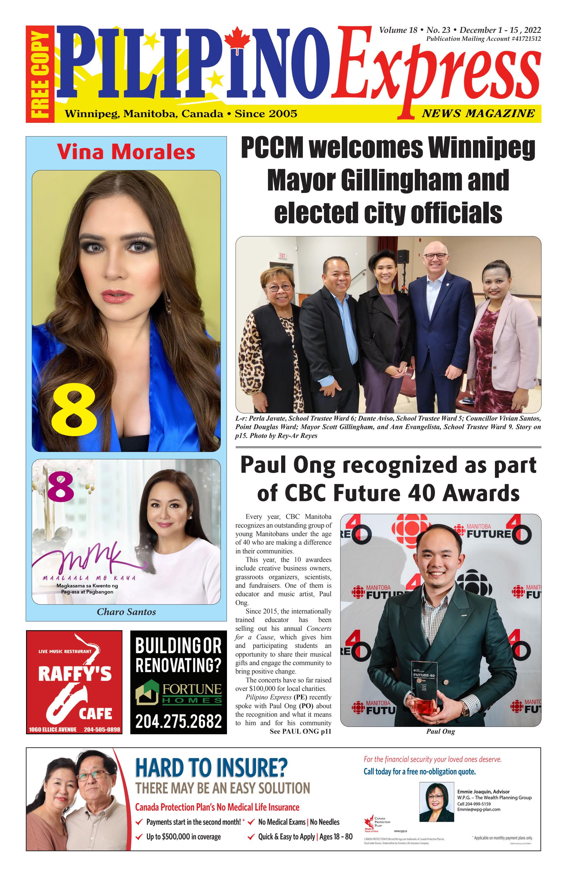 Pilipino Express • Dec 1 2022 by Pilipino Express News Magazine - Issuu