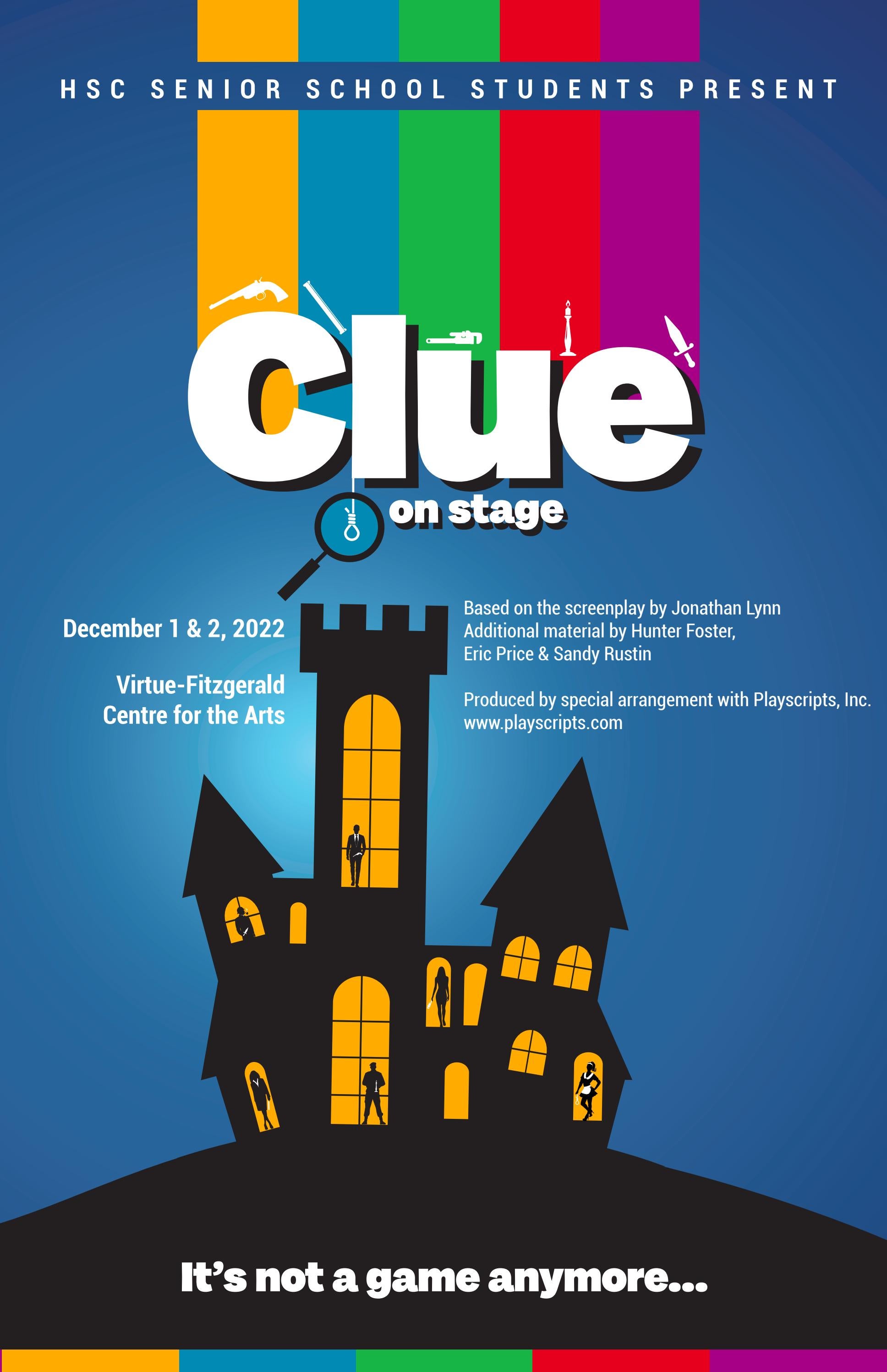 Clue! On Stage - Program by Hillfield Strathallan College - Issuu