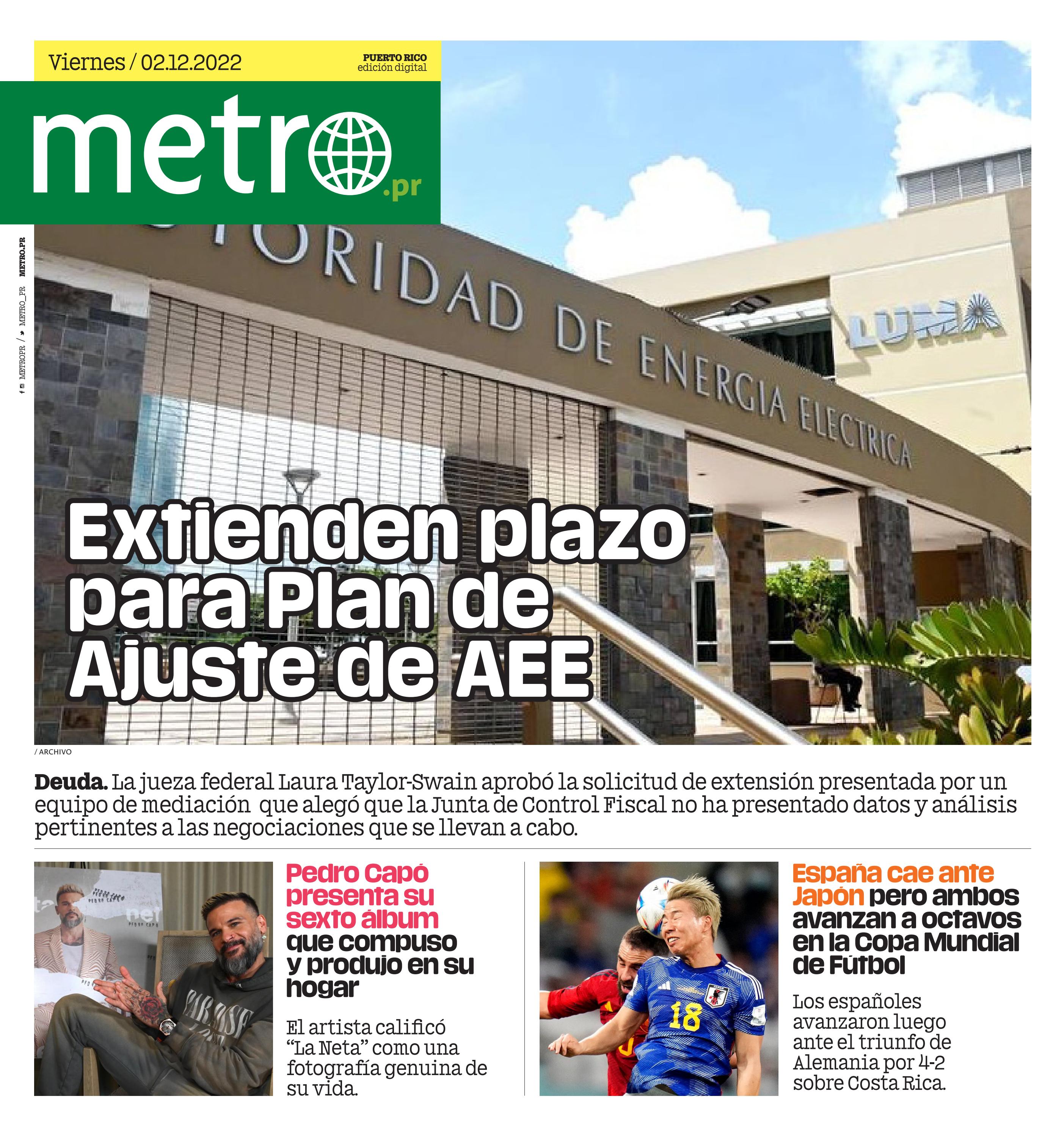 20221202_metropr by Metro Puerto Rico - Issuu