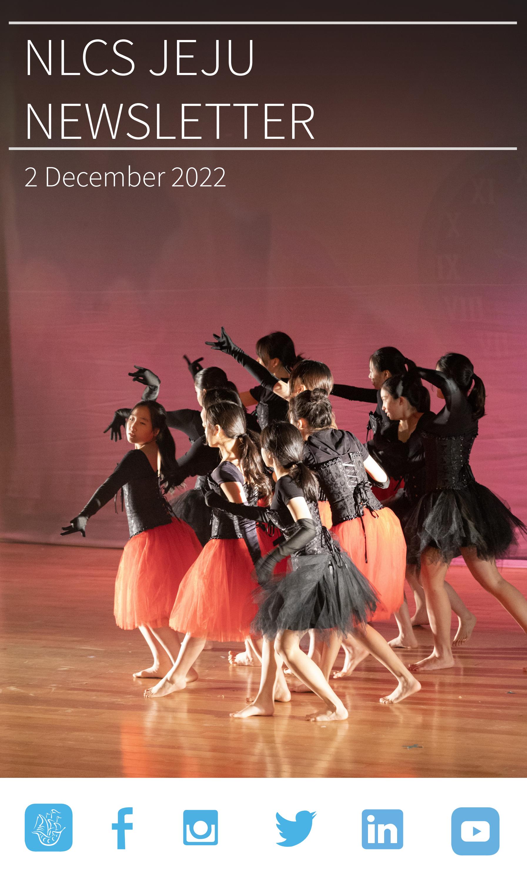 NLCS Jeju Newsletter 2 December 2022 by North London Collegiate School ...