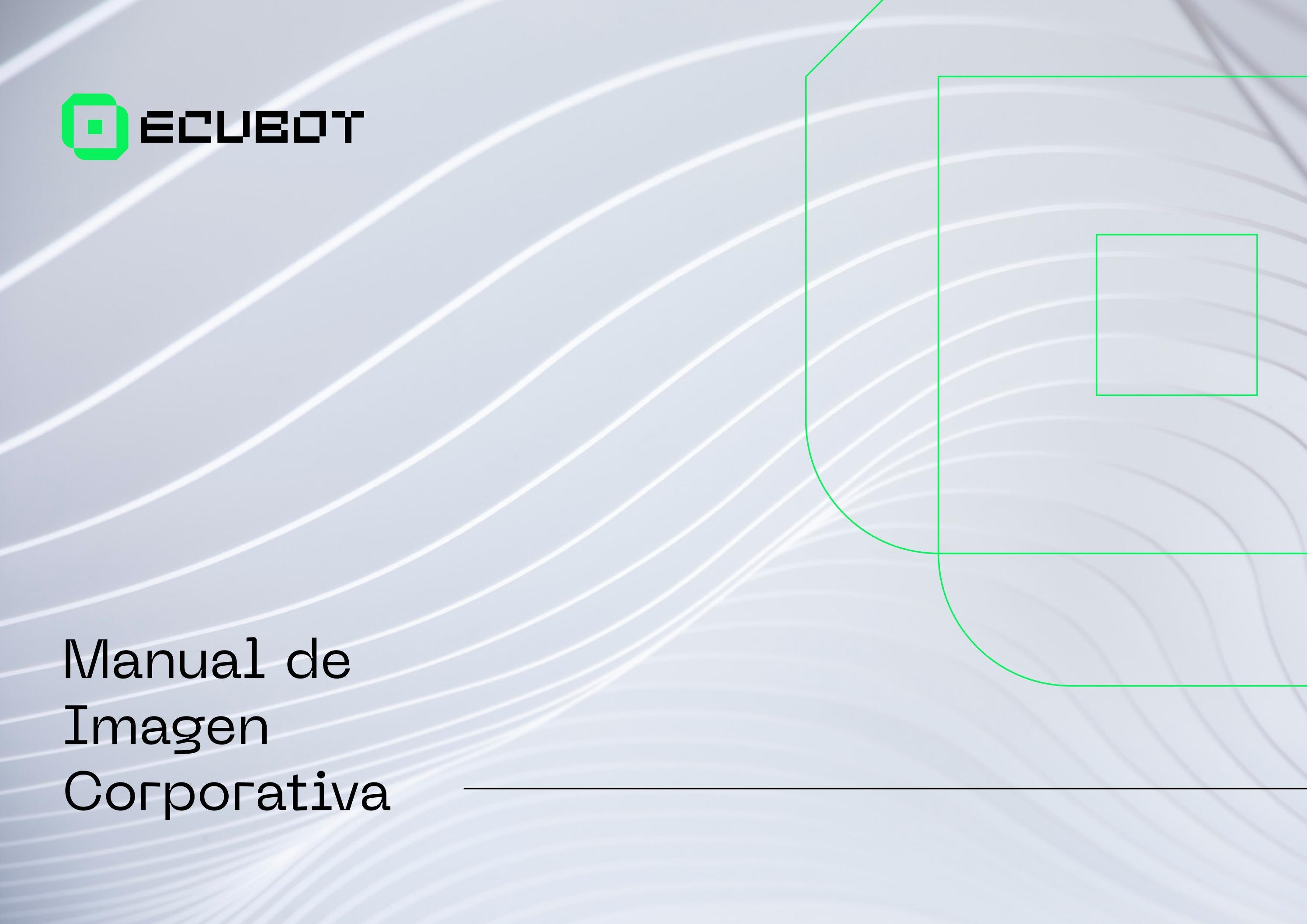 Manual de Marca - ECUBOT Tecnología by Mess Studio | Creative Agency ...