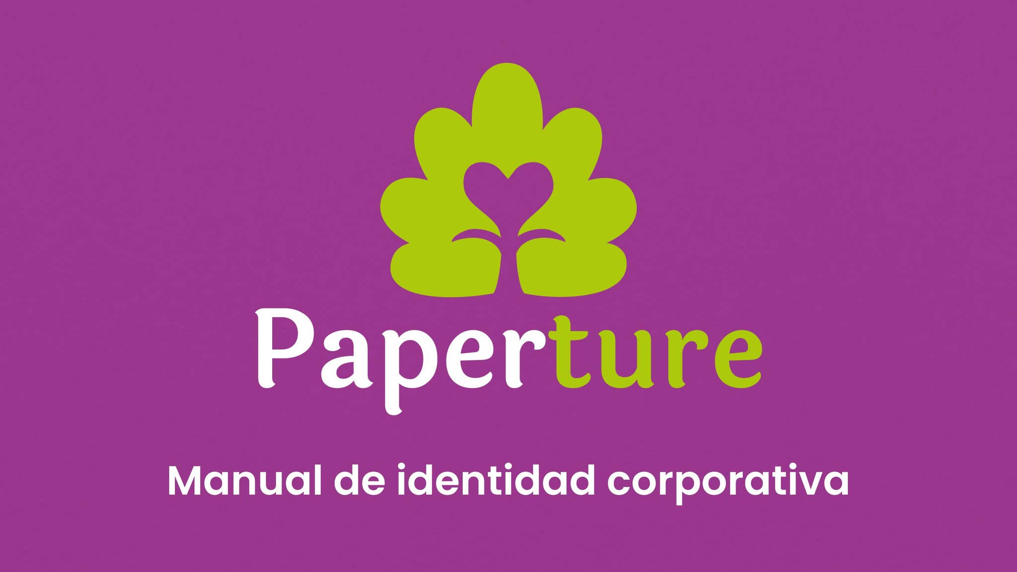 Manual de identidad corporativa de Paperture by ANDREA SOFIA RONCAL ...