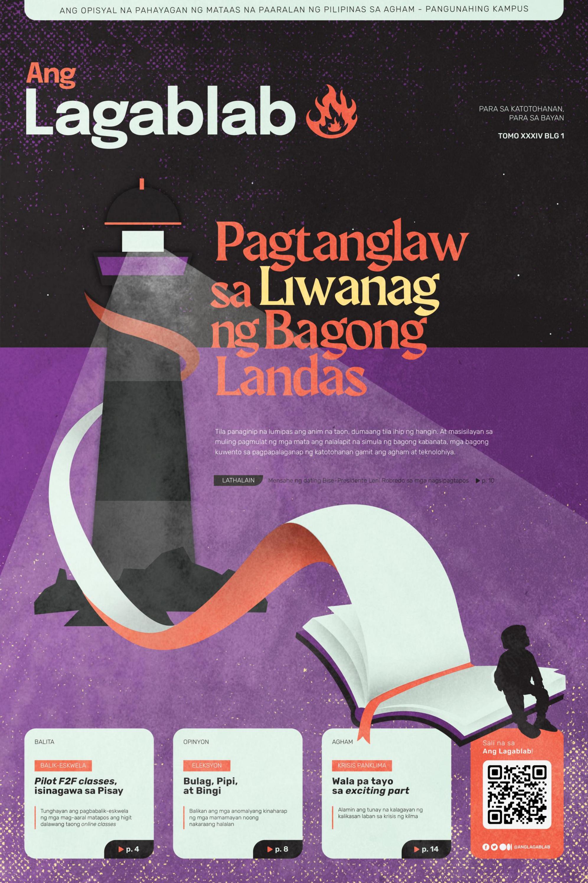 Ang Lagablab: Tomo XXXIV, Bilang I (Agosto 2021 - Hunyo 2022) by Ang ...