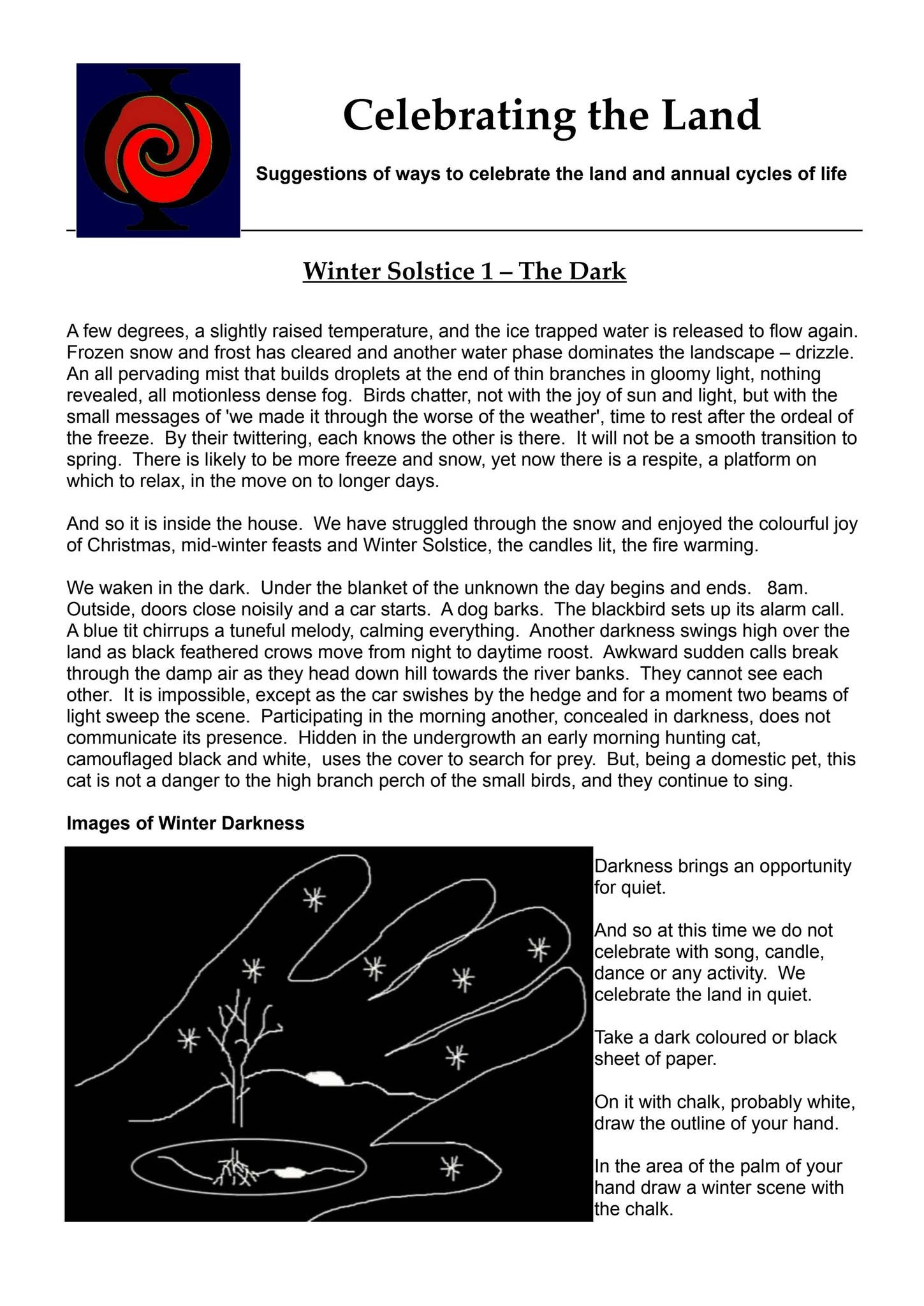 Celebrating the Land - Winter Solstice by Tara Celebrations - Issuu