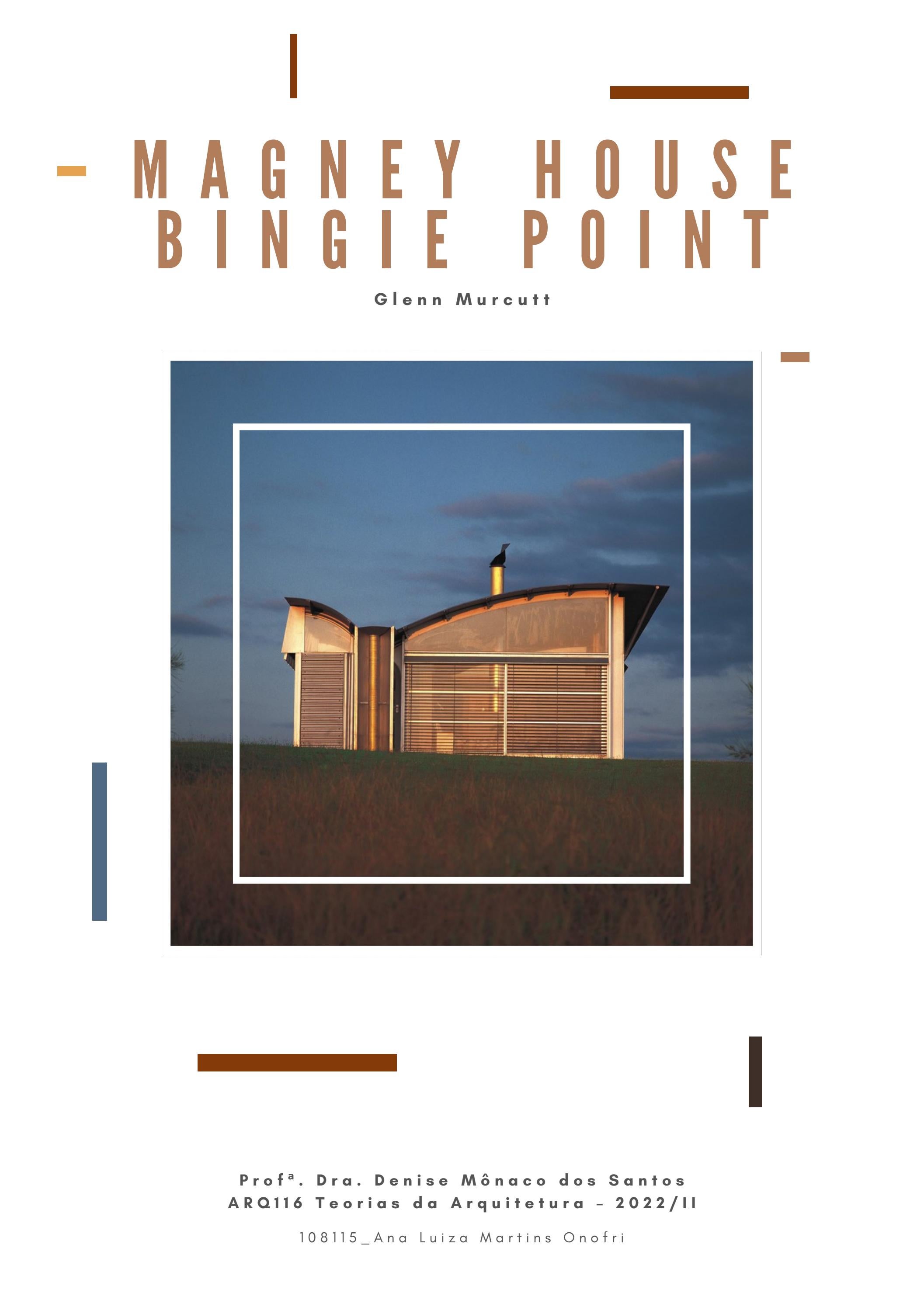 Arq 116_Magney House Bingie Point by Ana Luiza Martins Onofri - Issuu