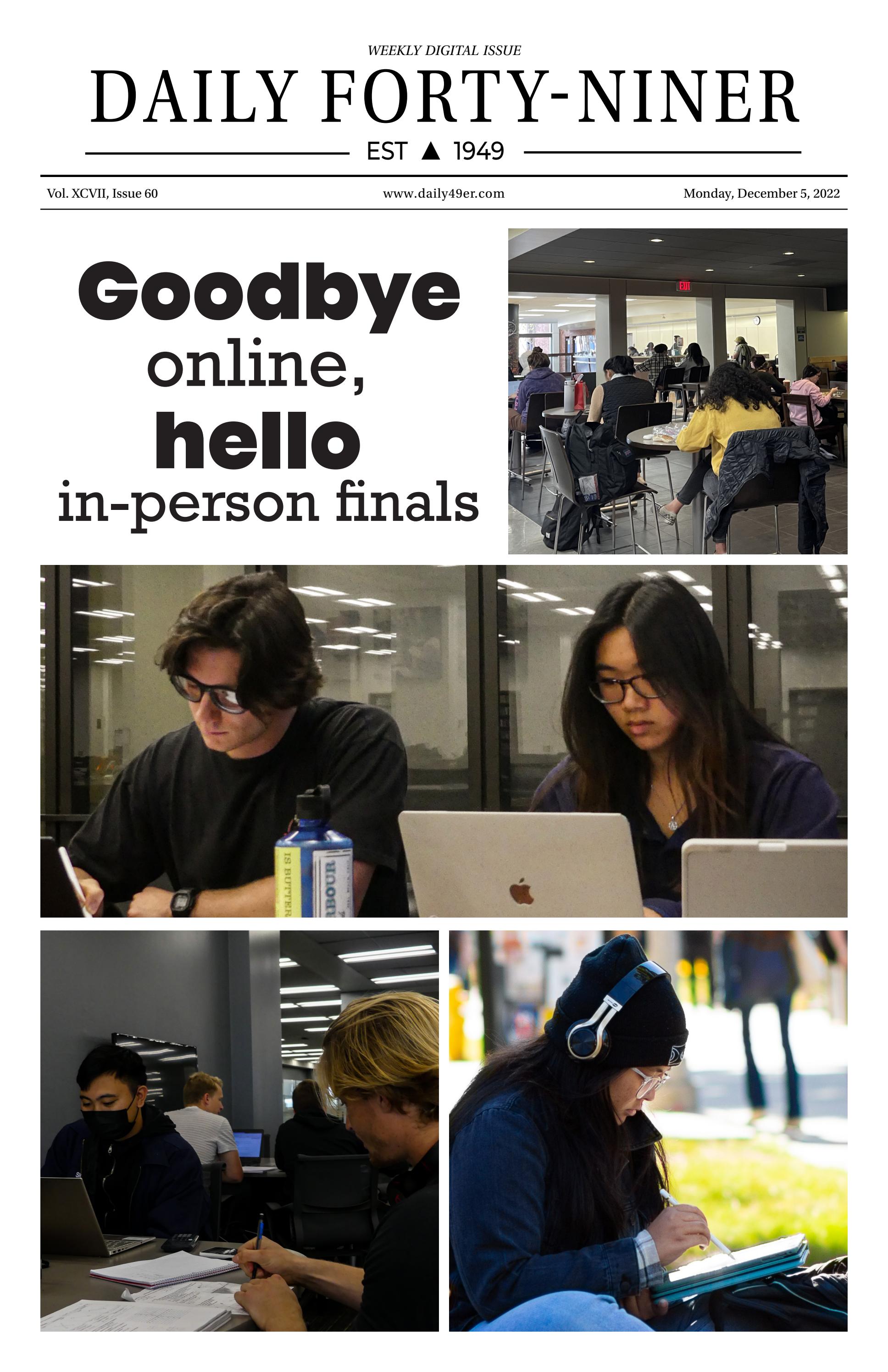 Daily Forty-Niner; December 5, 2022 by Daily Forty-Niner - Issuu