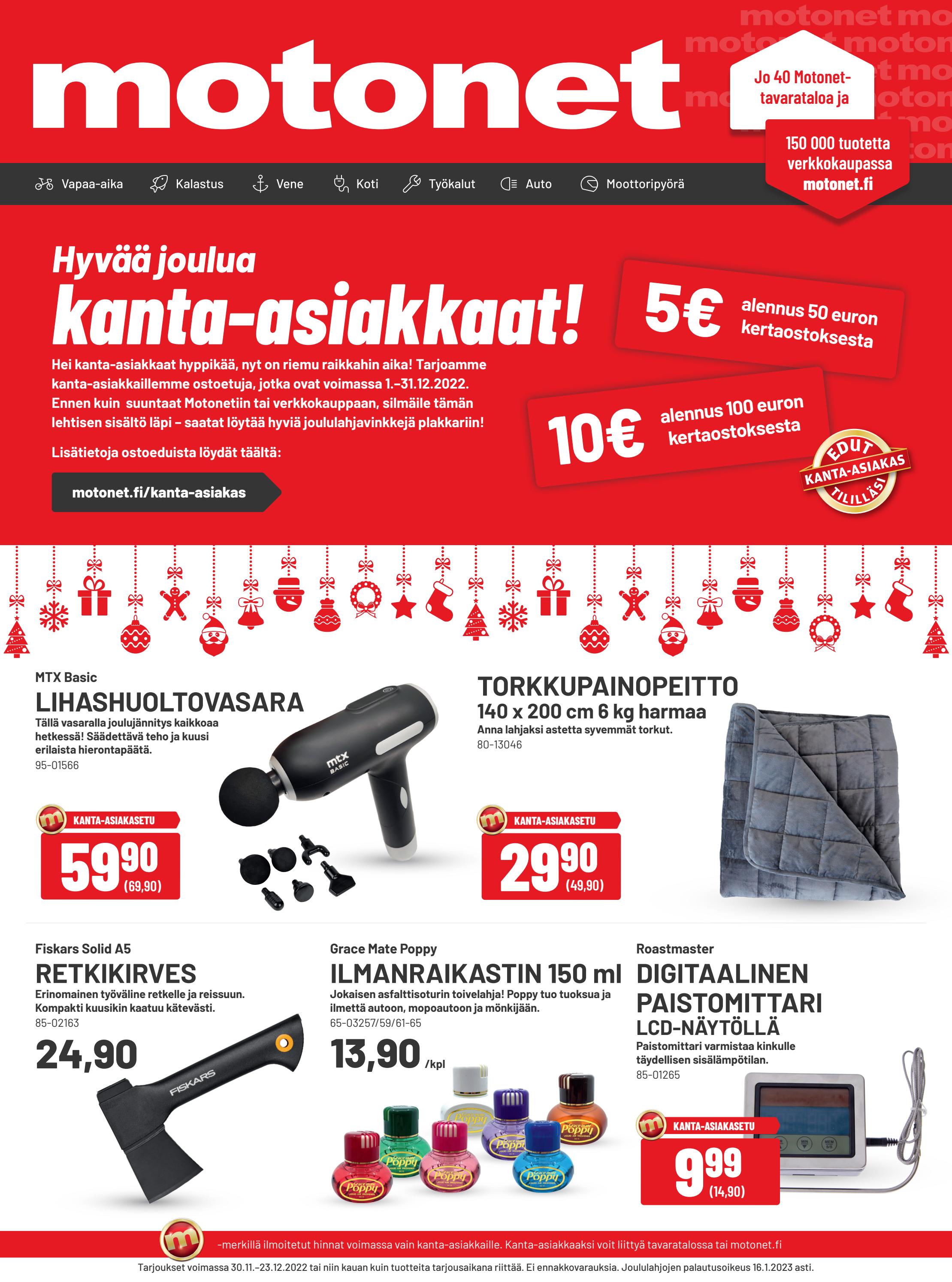 Motonet joululehti 2/2022 by Motonet Oy - Issuu