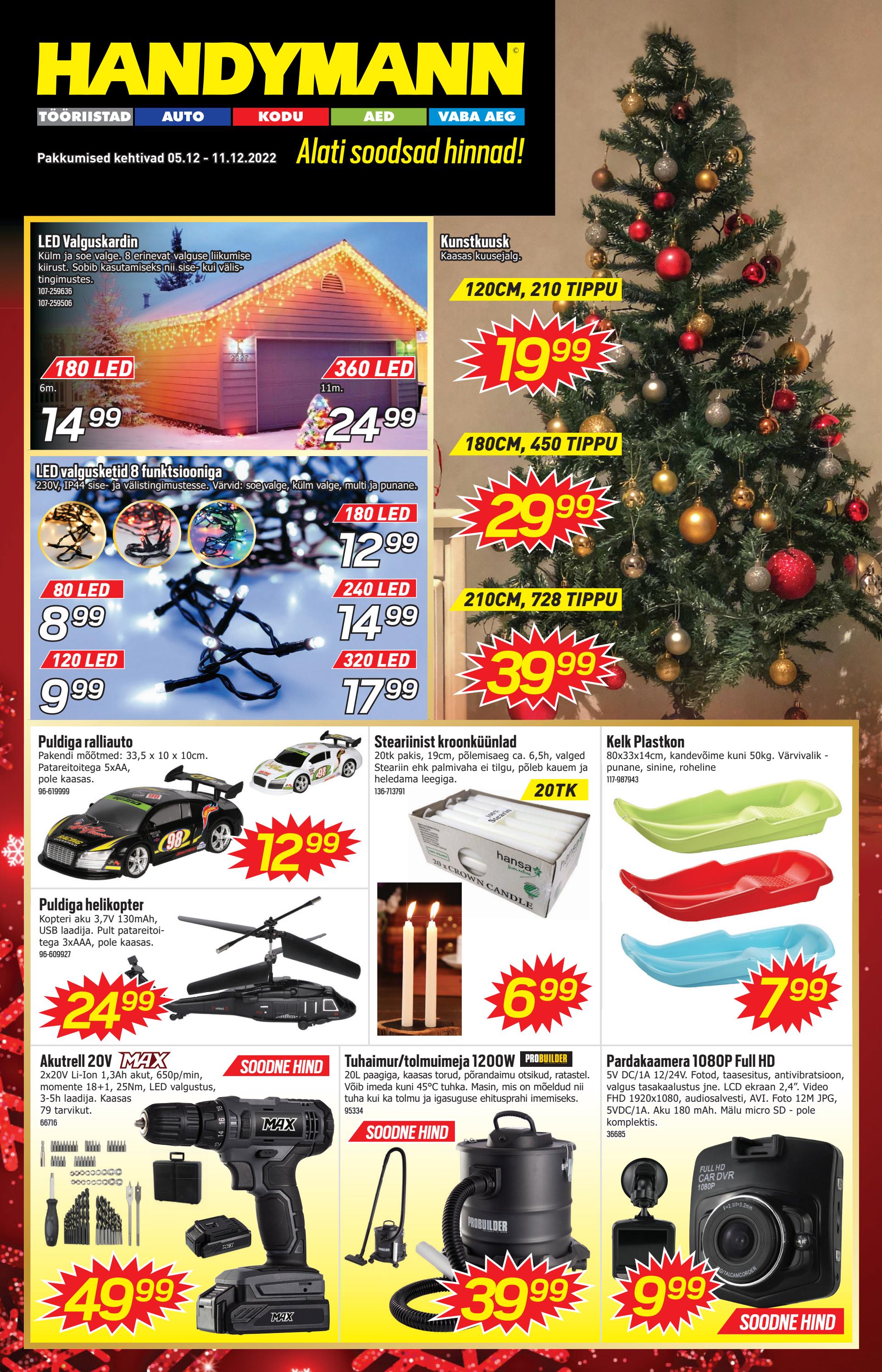 Handymann Kliendileht Detsember2 by Handymann OÜ - Issuu